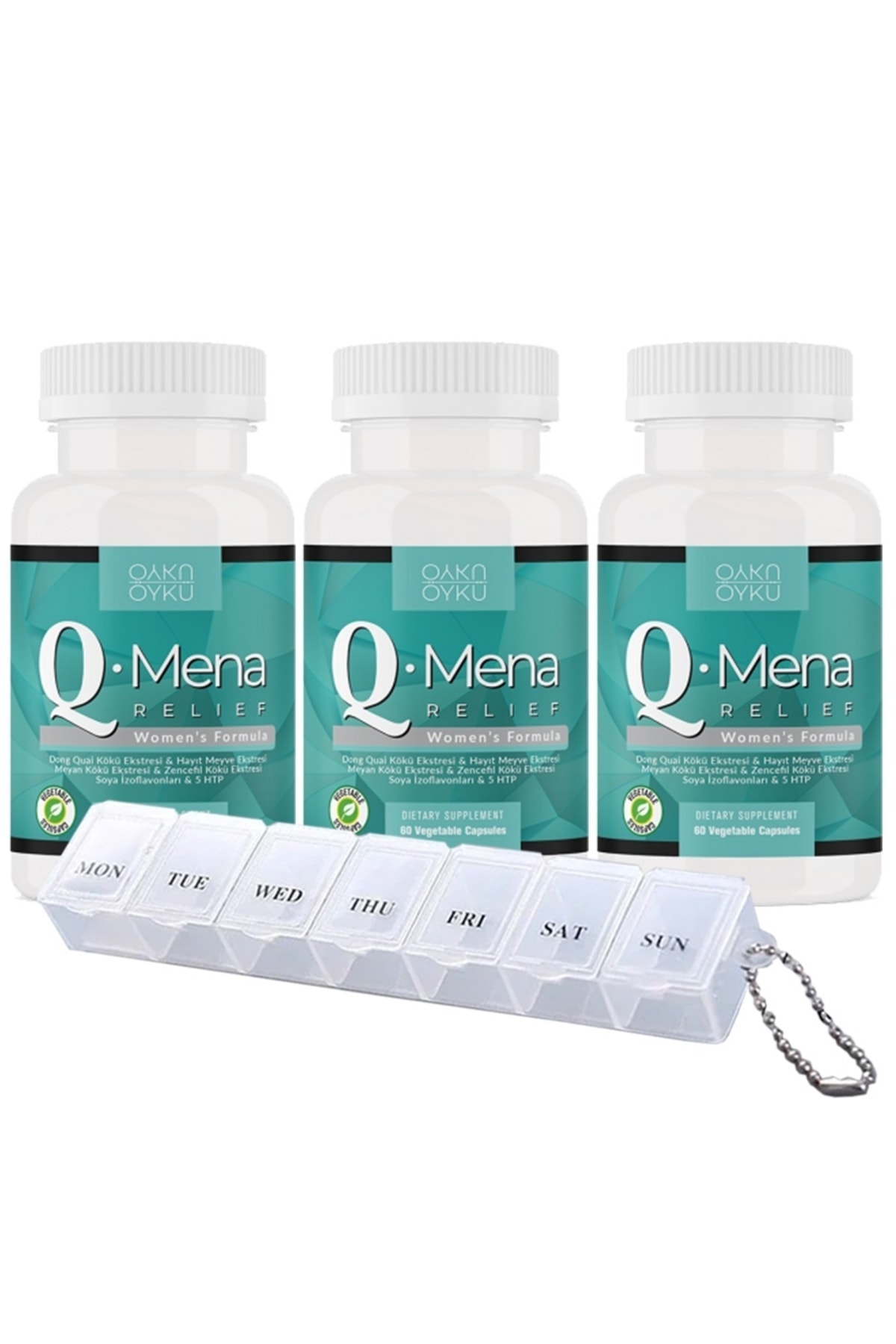 Öykü Q-mena - Qmena - Mena - 30 Kapsül 3 Kutu Ilaç Kutusu Fiyatı ...