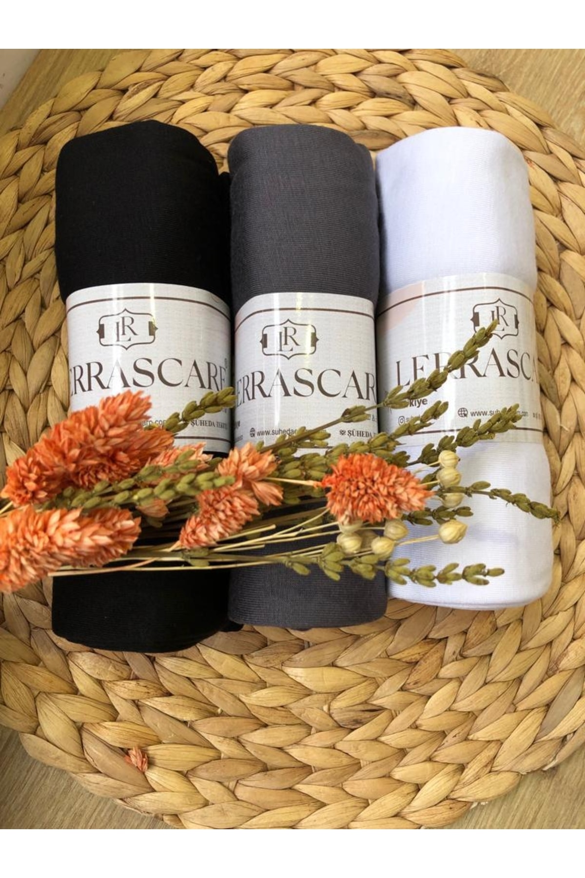 Lerra Penye Şal 3’lü Set (siyah-füme-beyaz) Fiyatı, Yorumları - Trendyol