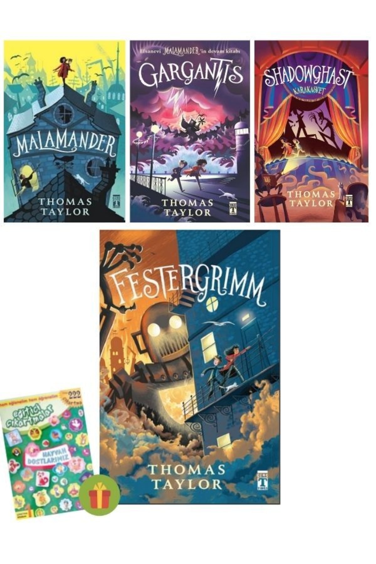 Timaş Yayınları 222stickerlı 4 Festergrimm - Shadowghast Malamander ...
