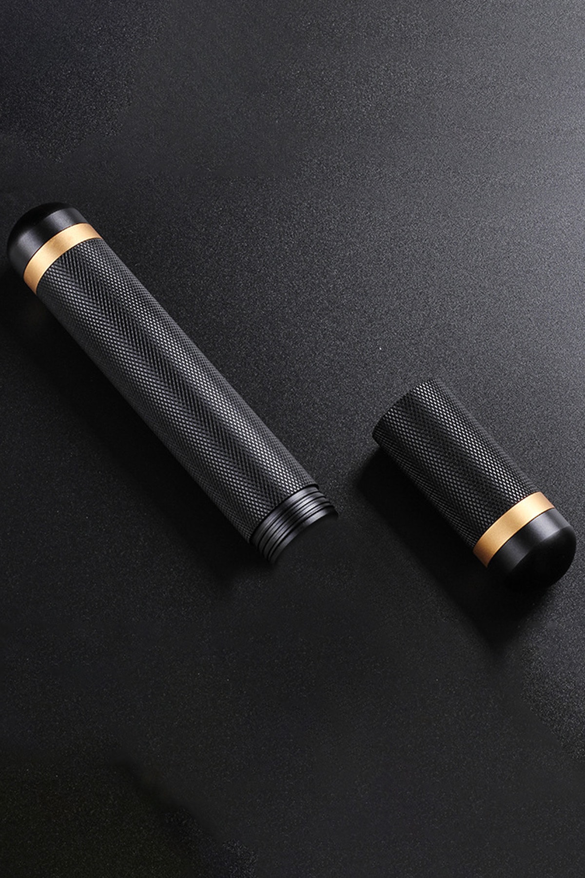 Falconetti Siyah Aliminyum Tekli 52 Ring Puro Kılıfı Puro Kutusu Rb91sy ...