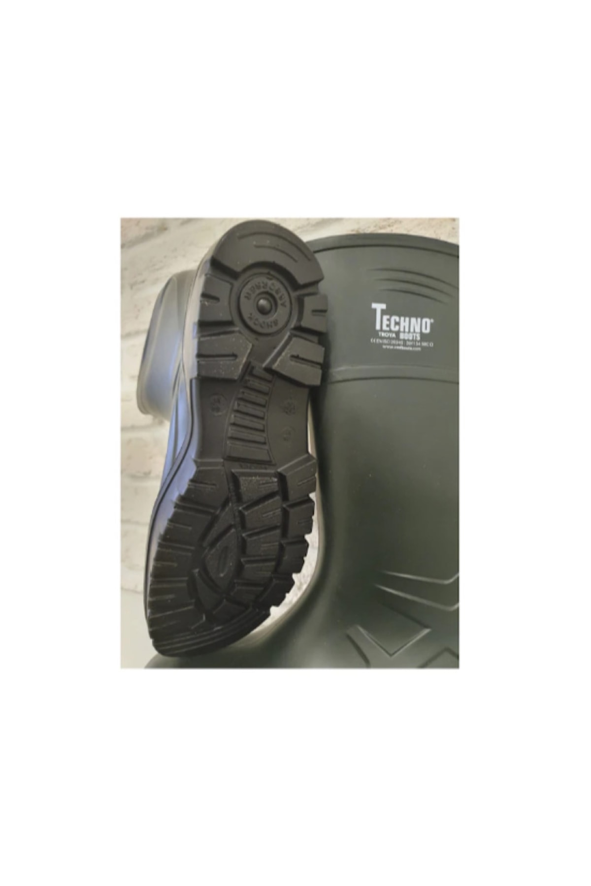 TECHNO BOOTS Techno %100 Su Geçirmez Unisex O4 Çelik Burunsuz Çeliksiz ...