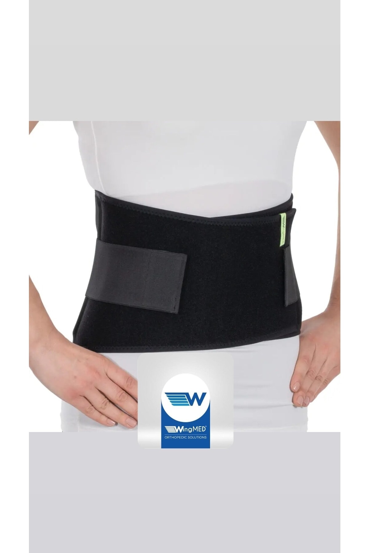 Wingmed W403 Standart Beden Neopren Çelik Balenli Lumbosakral Bel ...