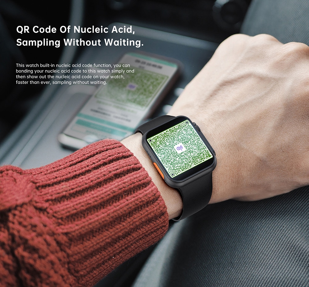 Technodia Gs8 Ultra Plus Akıllı Saat Nfc Kablosuz Şarj Arama Konuşma ...