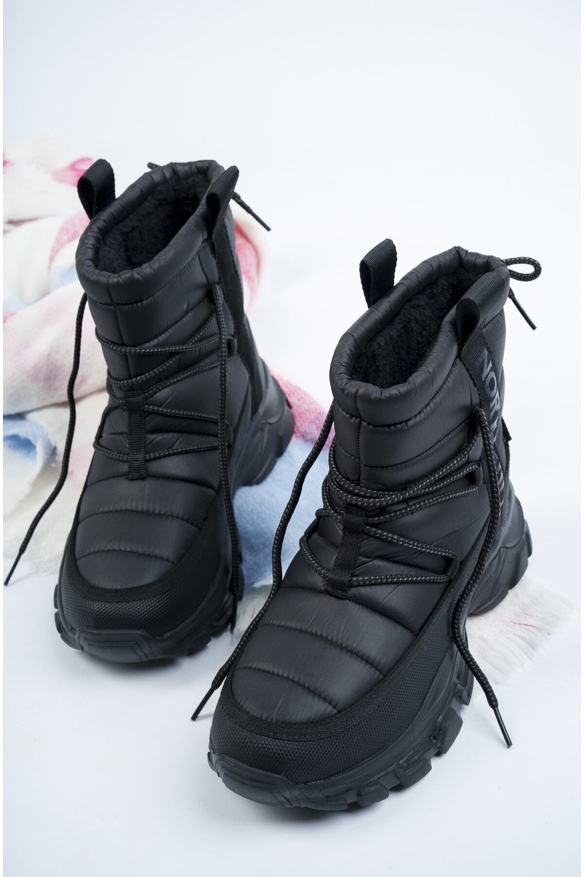 Khayt Delta Su Geçirmez Water Proof Kürklü Hafif Ultra Konforlu Kadın ...