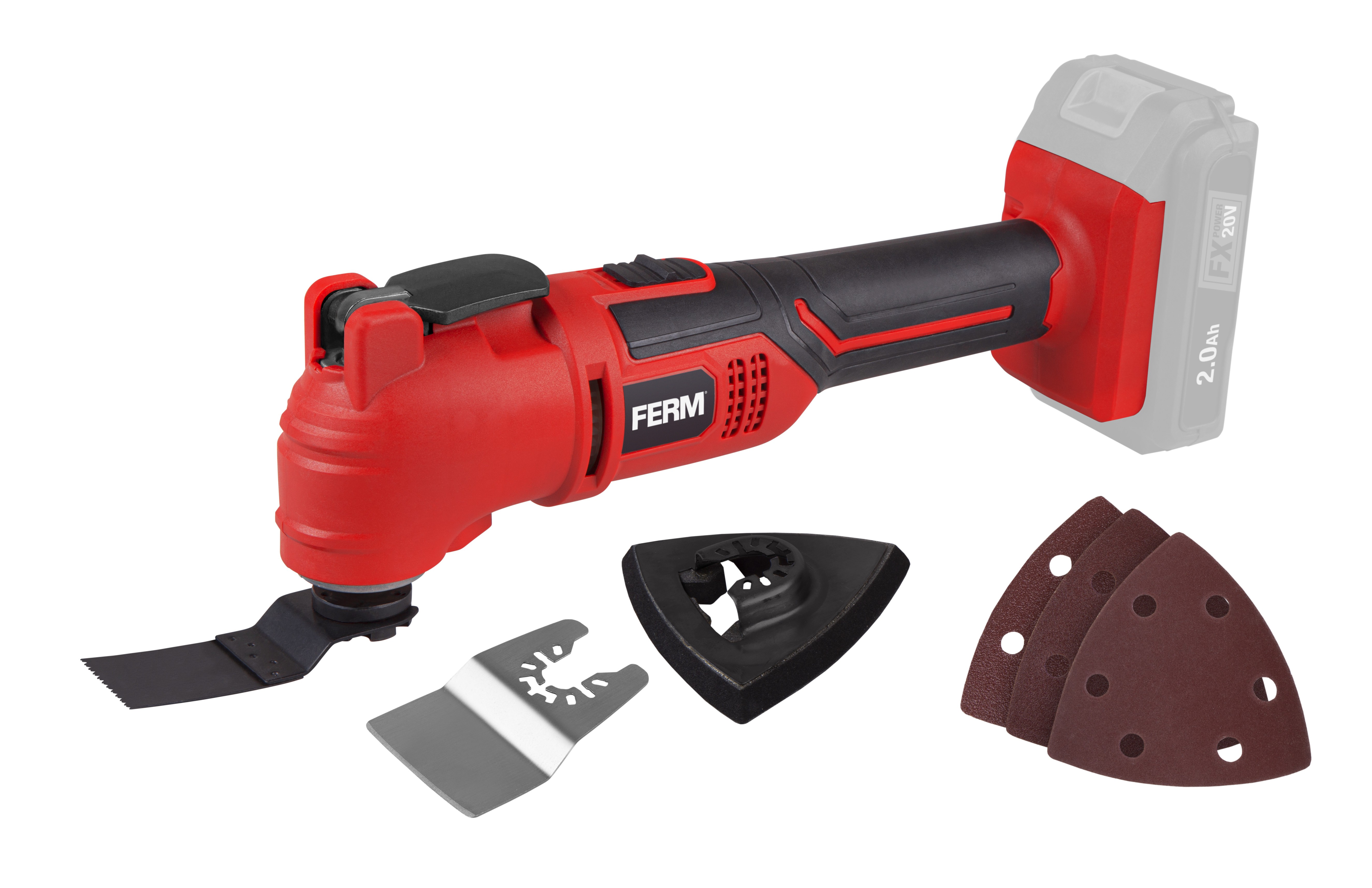 Ferm Fx-power Otm1011 - 20v Akülü Multi-tool Raspalama (aküsüz ...