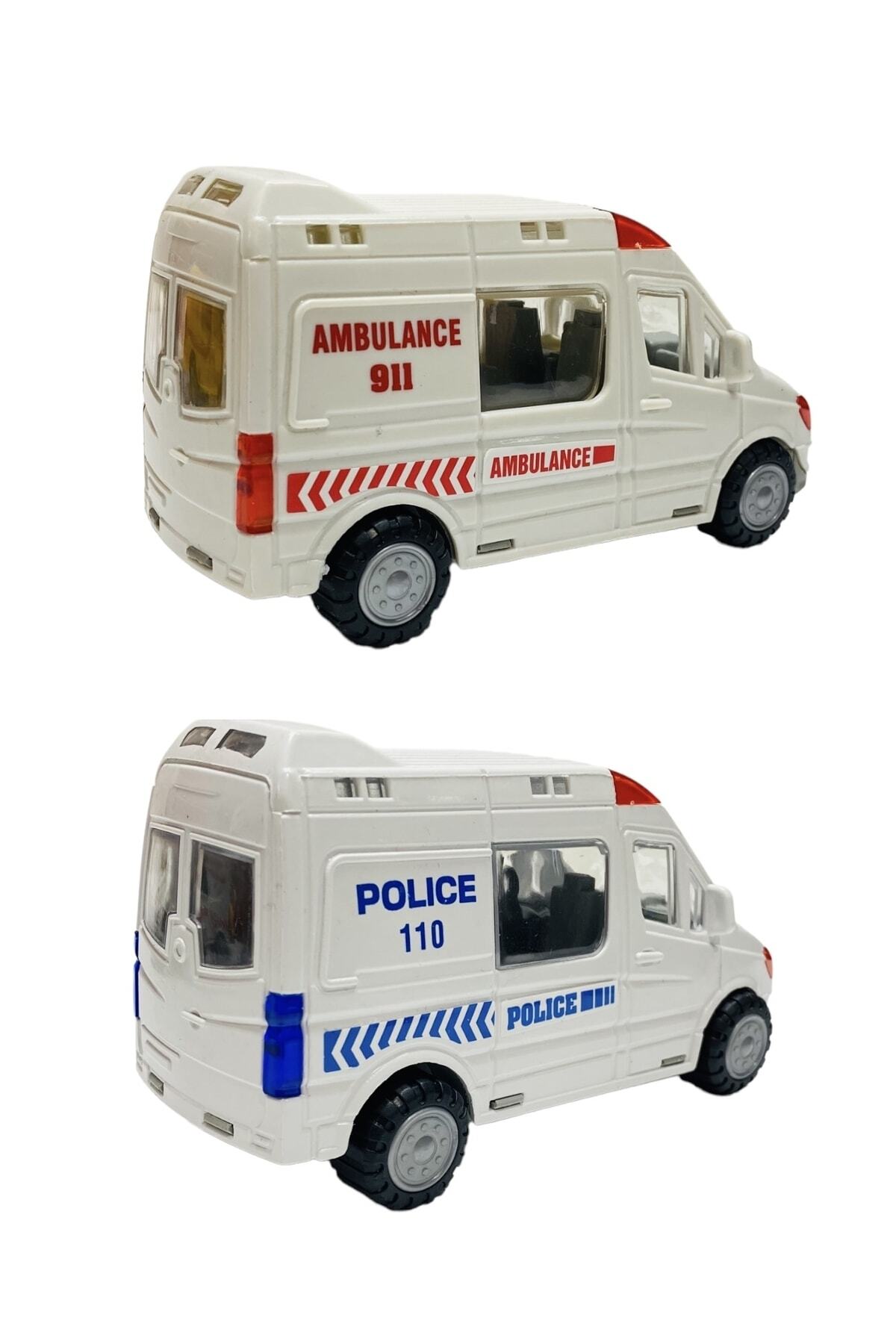 tmtoysandmore Ambulans 112 Ve Polis 155 Arabası 2li Set Oyuncak Fiyatı ...