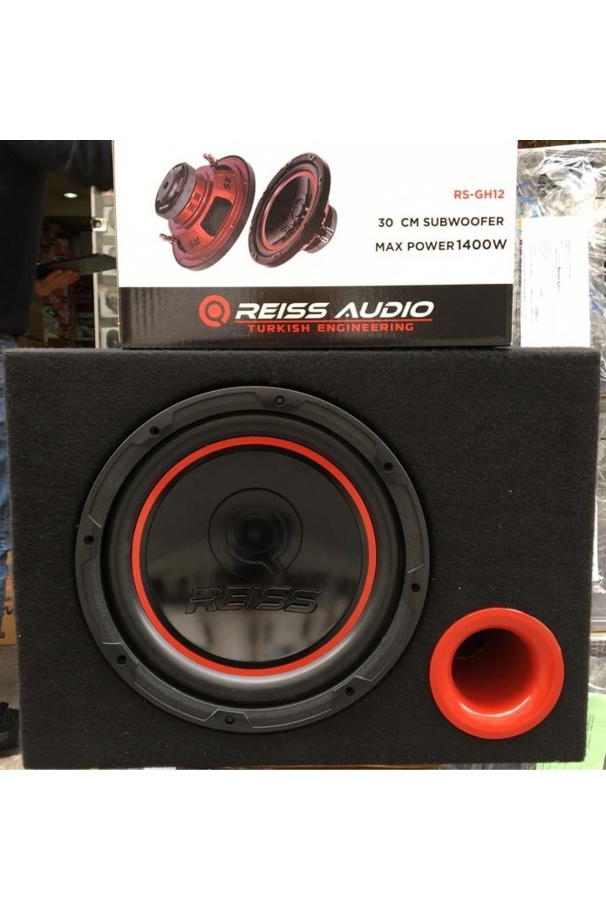 FTH SOUND Reiss Audio Rs-gh12 30 Cm Subwoofer Bas 1400 Watt Kabinli - Fiyatı, Yorumları