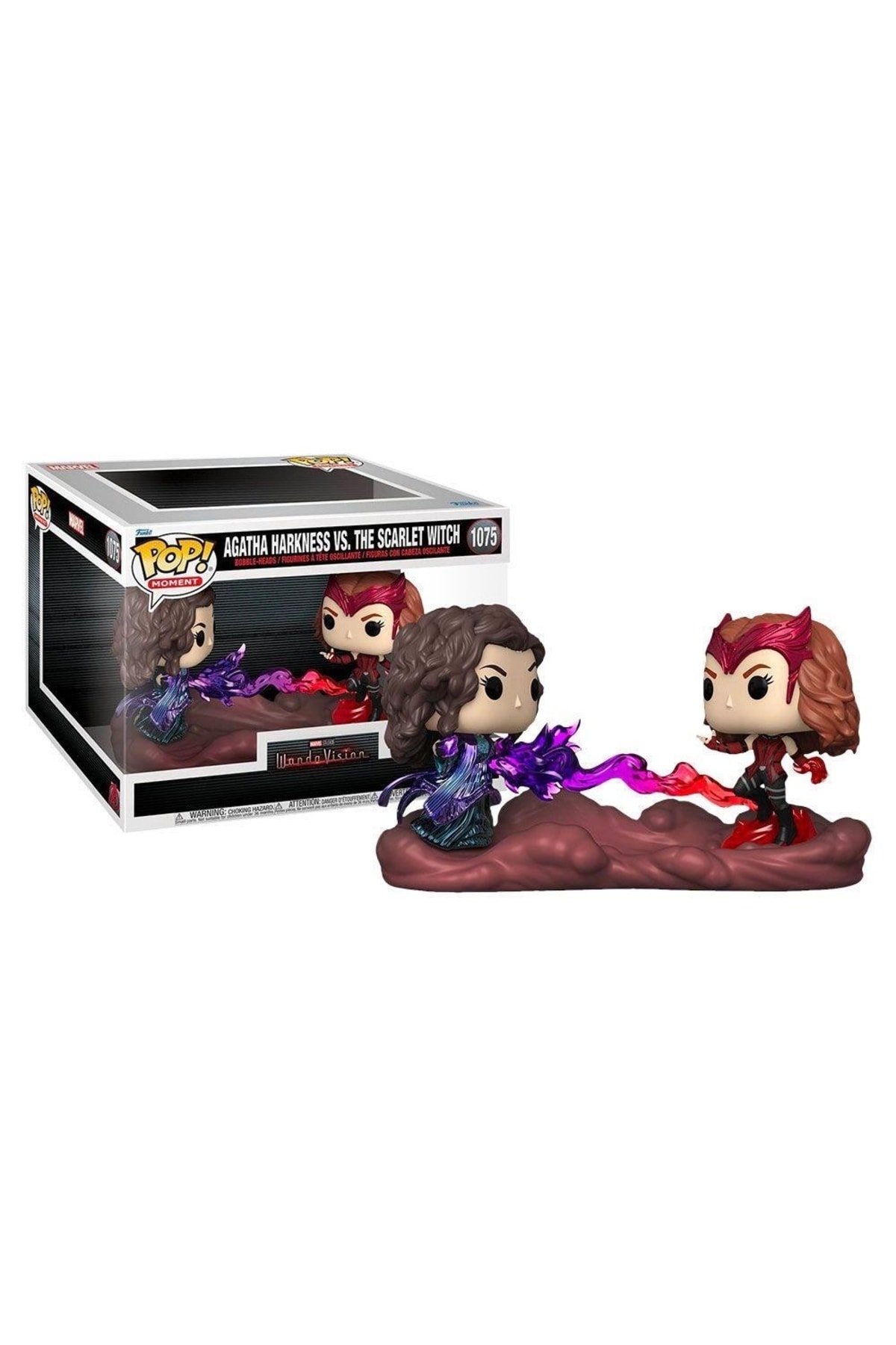 Funko Pop Moment: Marvel Wanda Vision Agatha Harkness Vs. The Scarlet ...