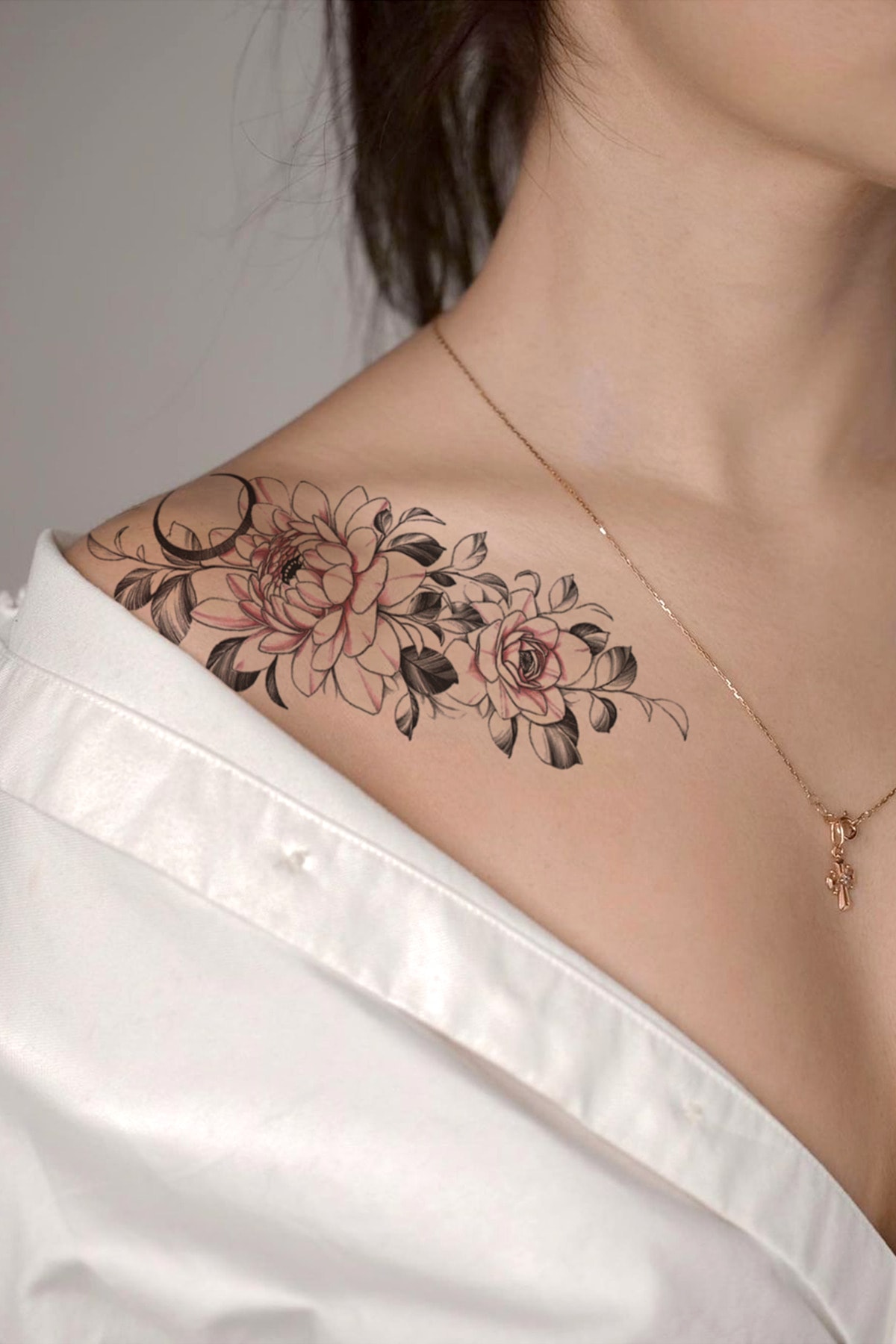 BP Tattoo Büyük Boy Çiçek Dövmesi 3'lü Fiyatı, Yorumları - Trendyol