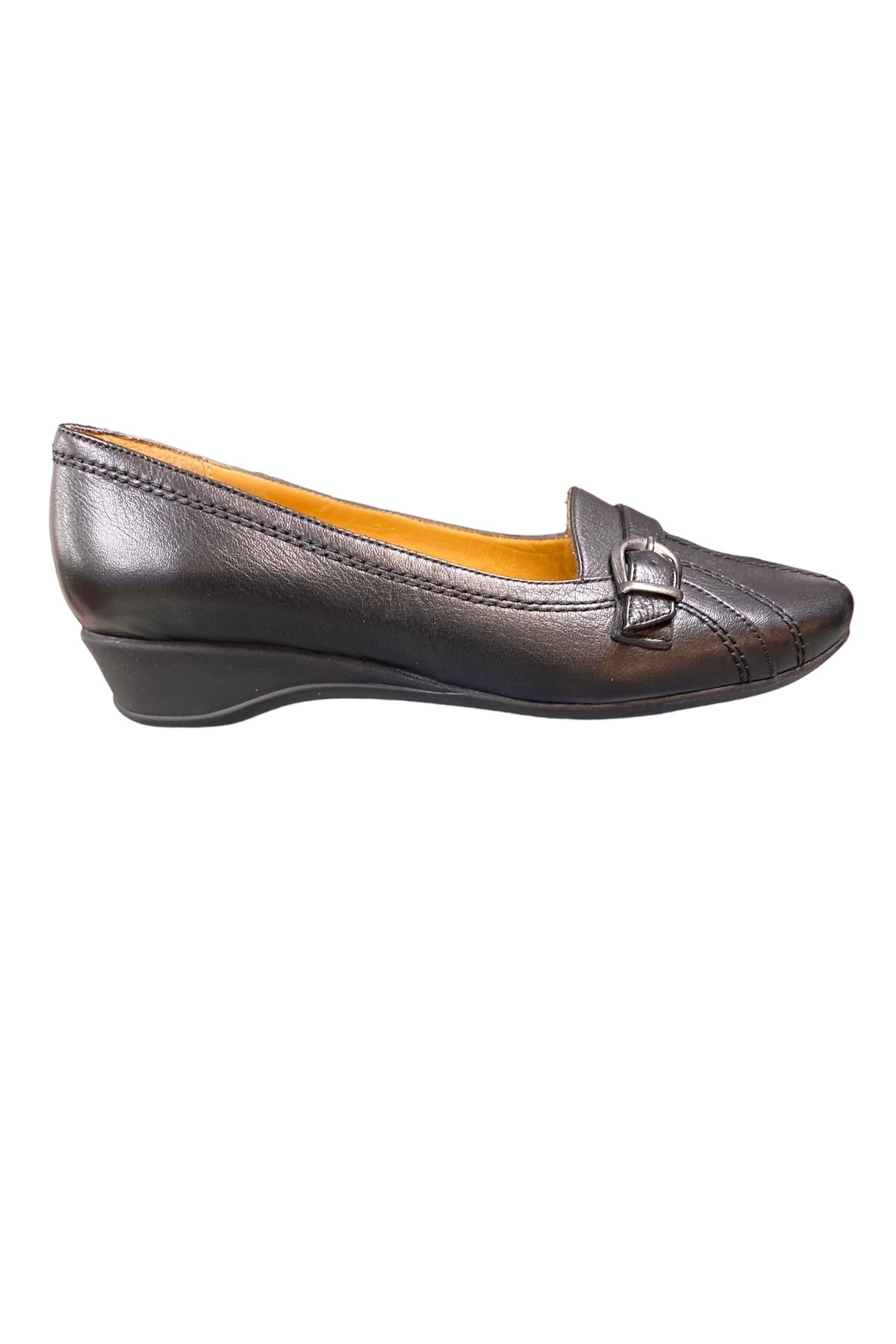 KİNG PAOLO 02 Women's Daily Genuine Leather Clima Comfort Shoes Black ...