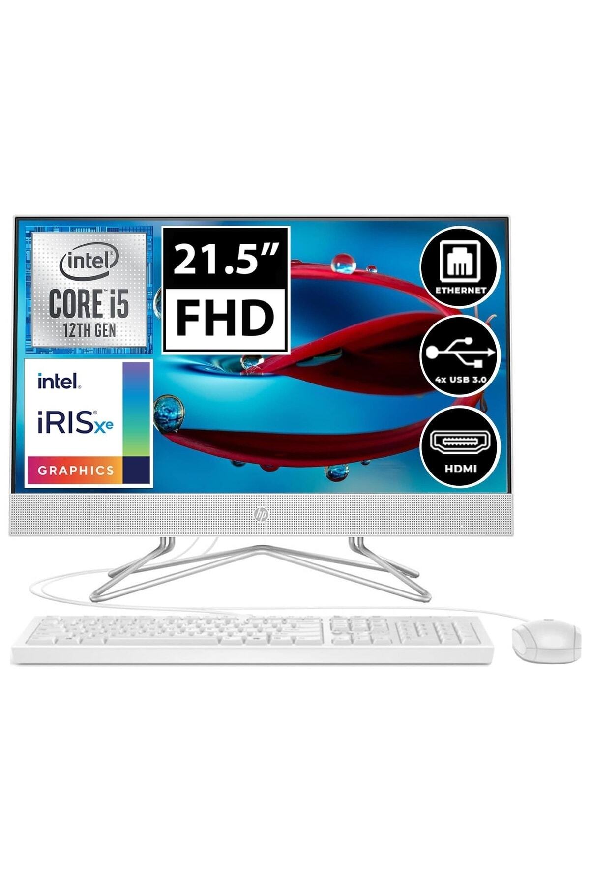 HP 200 G4 5w7p1es04 I5-1235u 16gb 512ssd 21.5" Fullhd Freedos All In ...