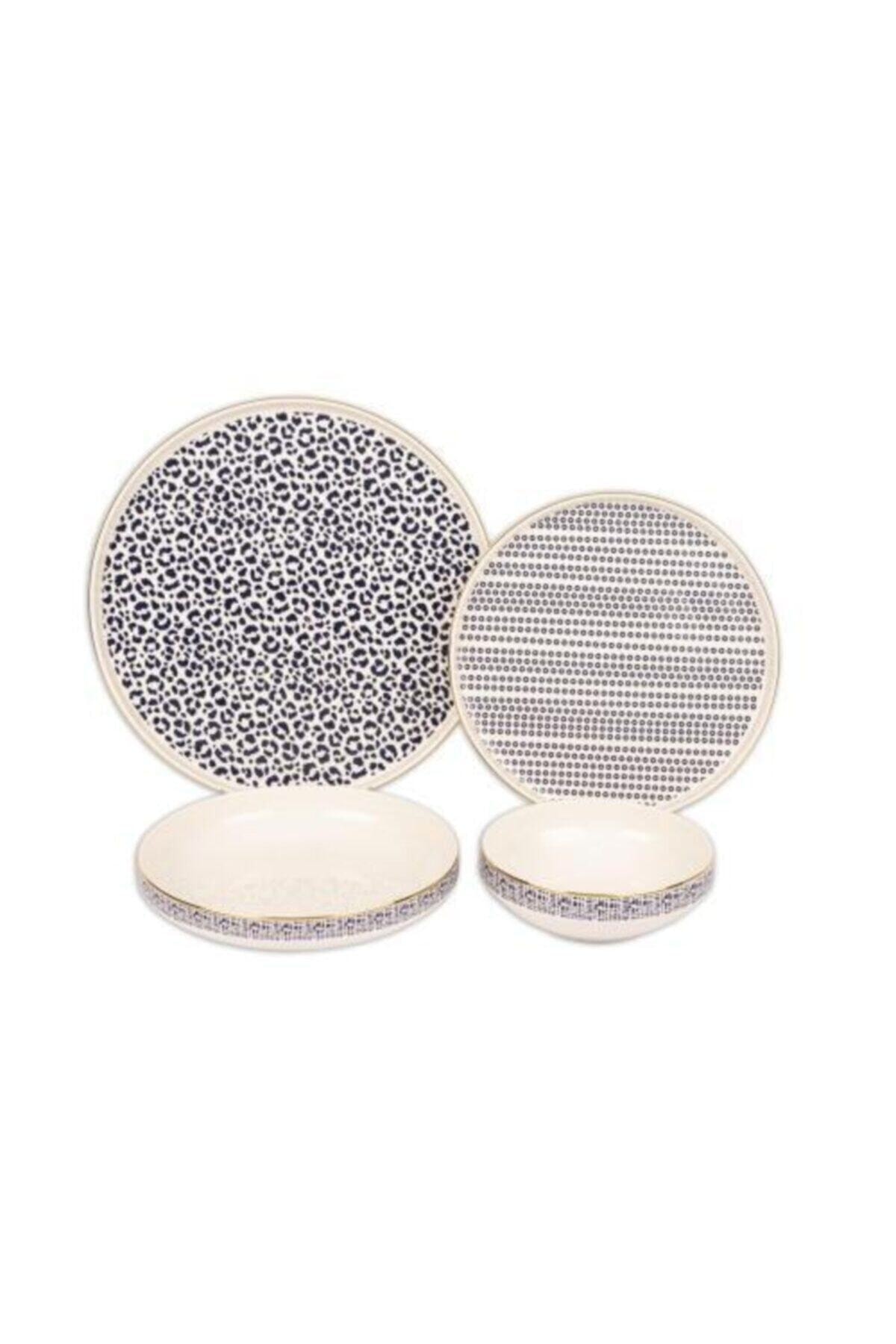 Mikasa Moor P153.316952 Blue Modern 24 Parça Yemek Takımı Fiyatı ...