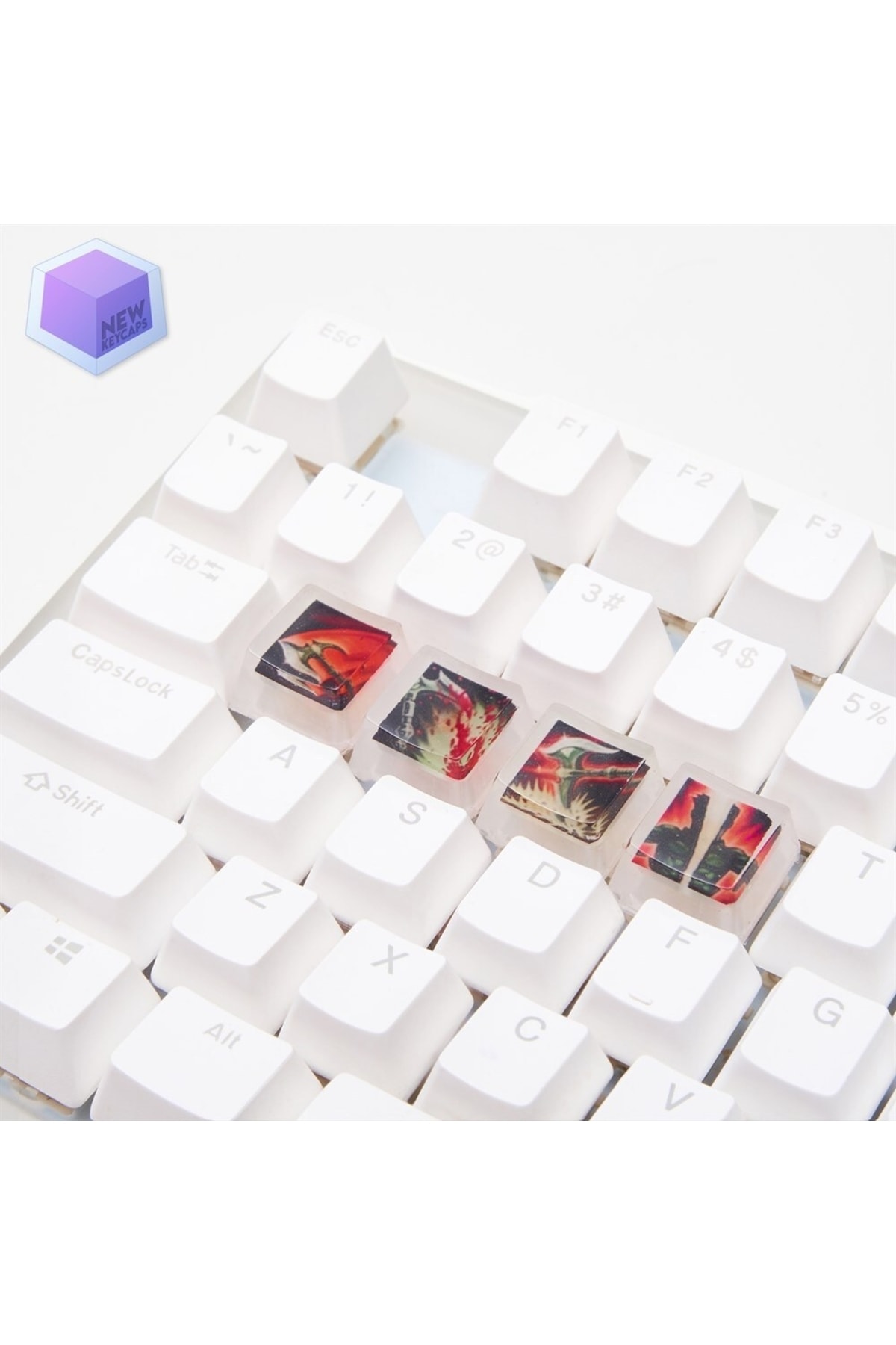New Keycaps League Of Legends Lol Darius Tuşları Q-w-e-r Mekanik Klavye ...