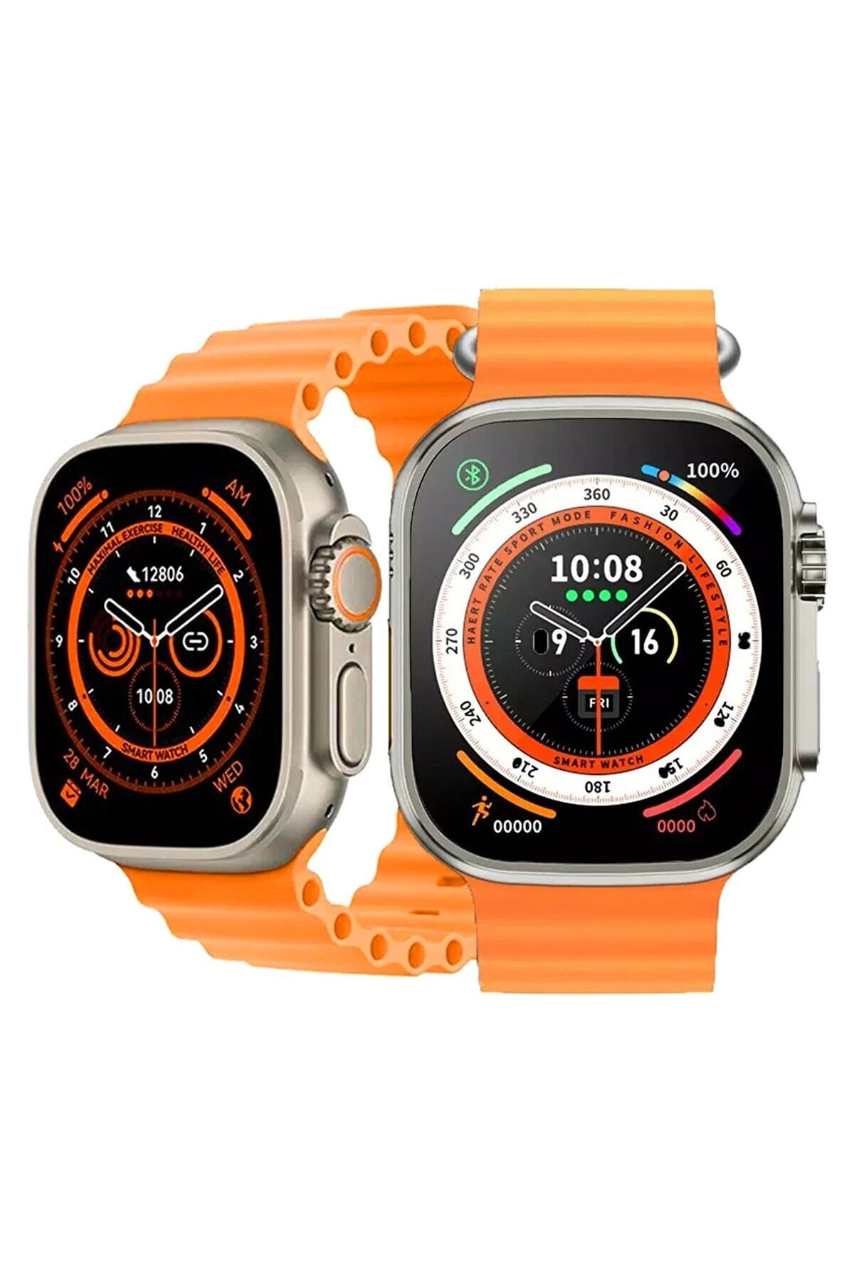 MadMedya Gs8 Watch 8 Ultra Max 49mm Kordon Kilitli Vidalı Android Ve ...