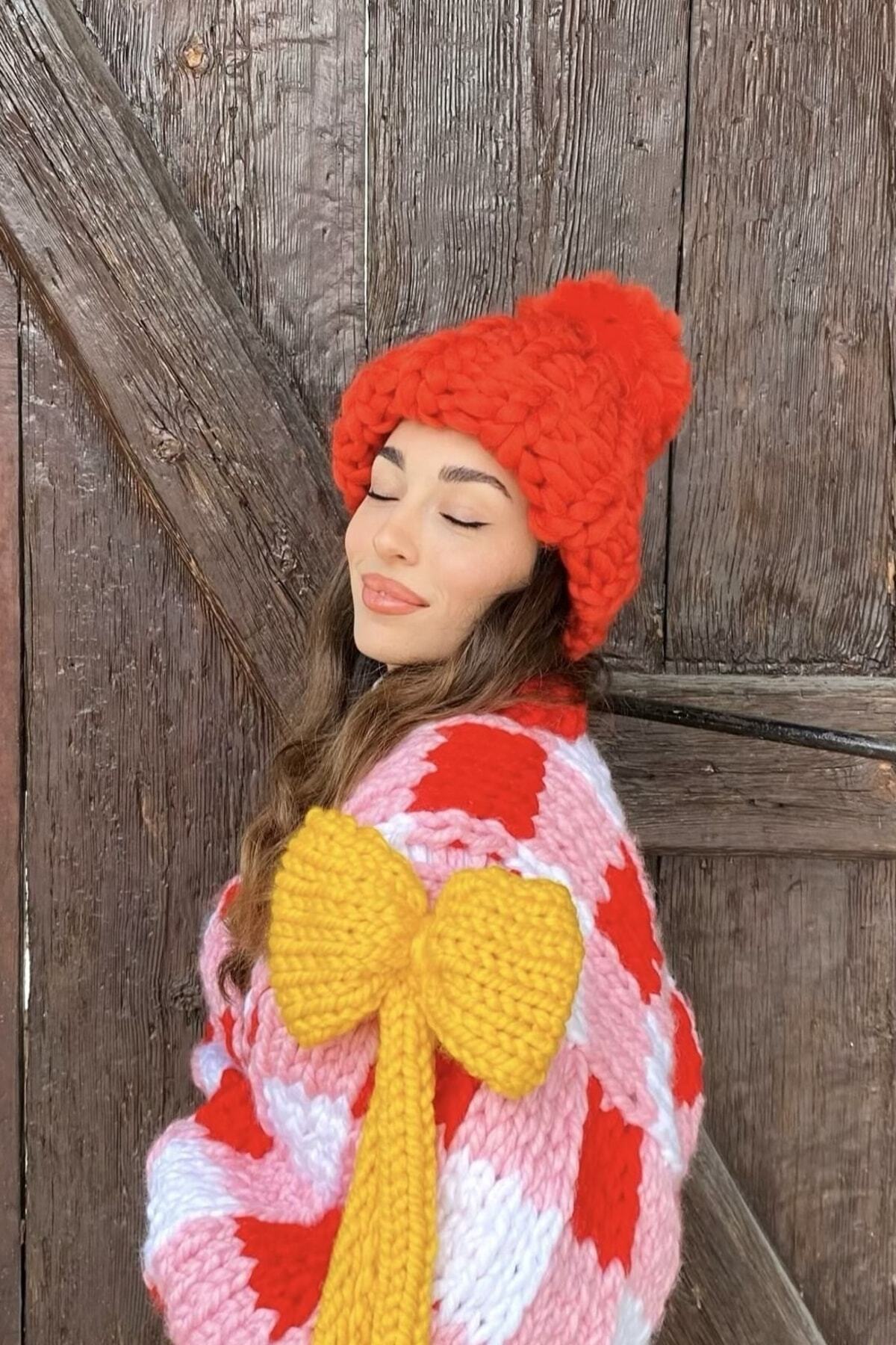 HEYAYS El Örgüsü Ponponlu Kalın Bere - Fiyatı, Yorumları