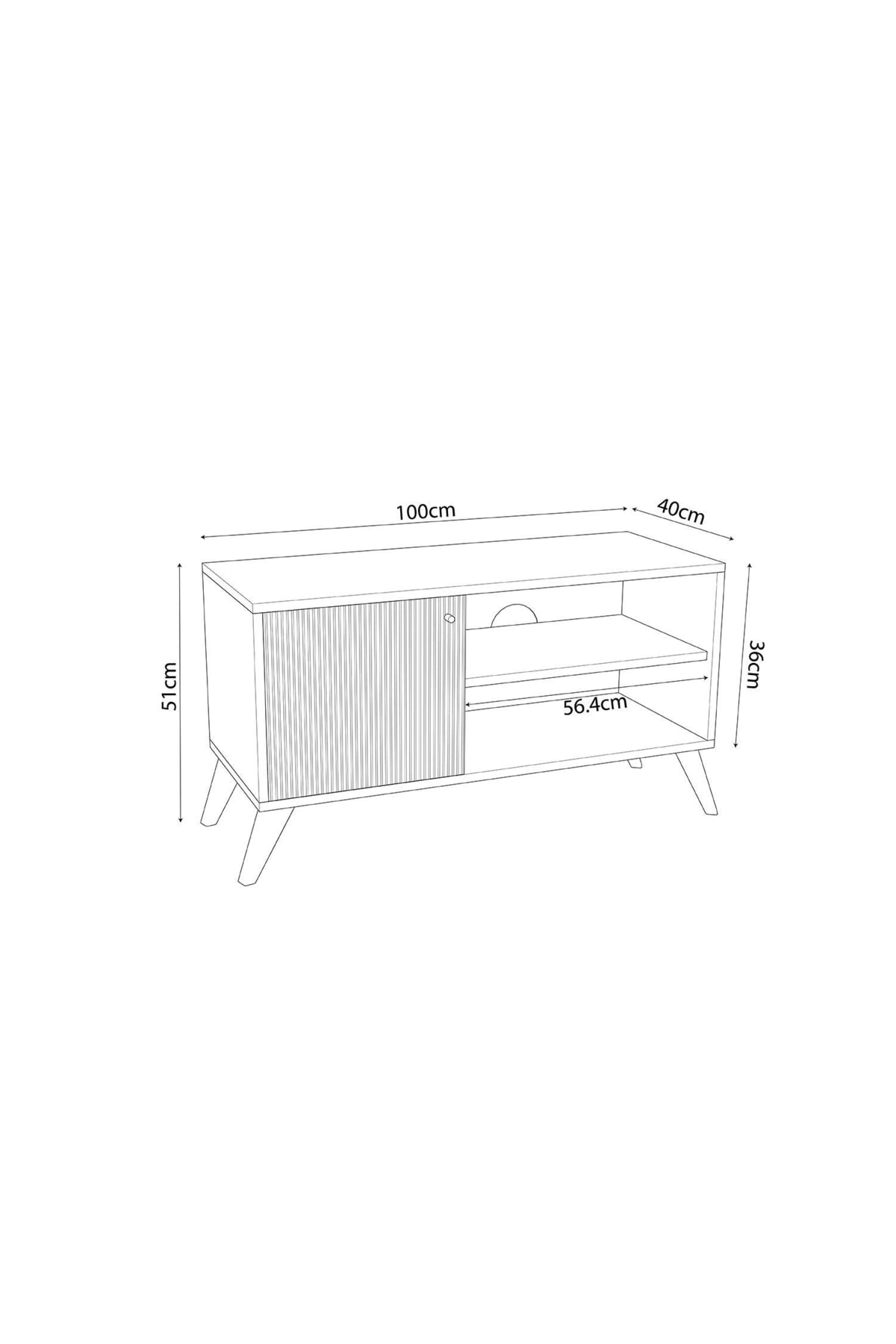 Bimossa B4030 Lisa Tv Ünitesi Siyah-sepet 100cm Fiyatı, Yorumları ...