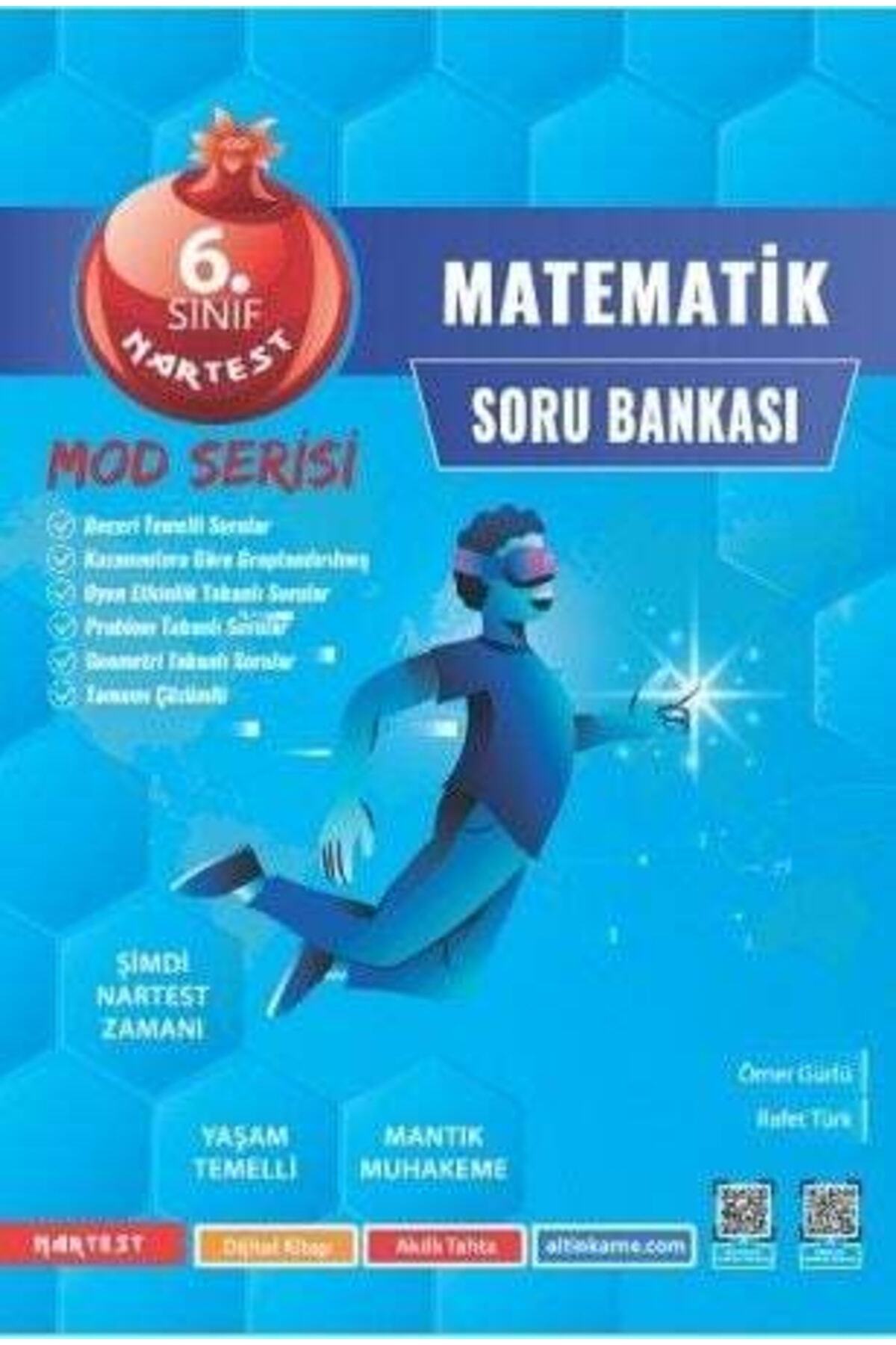 Nartest Yayınları 6.sınıf Mod Serisi Matematik Soru Bankası - 6 Mod ...