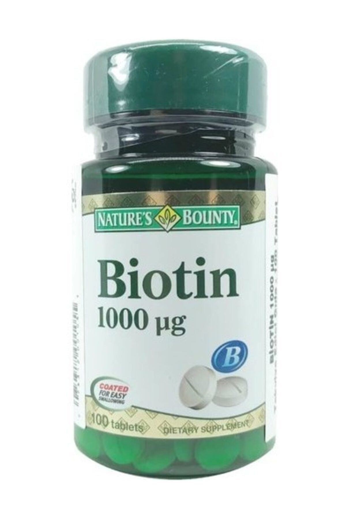 Natures Bounty Biotin 1000ug 100 Tablet Fiyatı, Yorumları - Trendyol