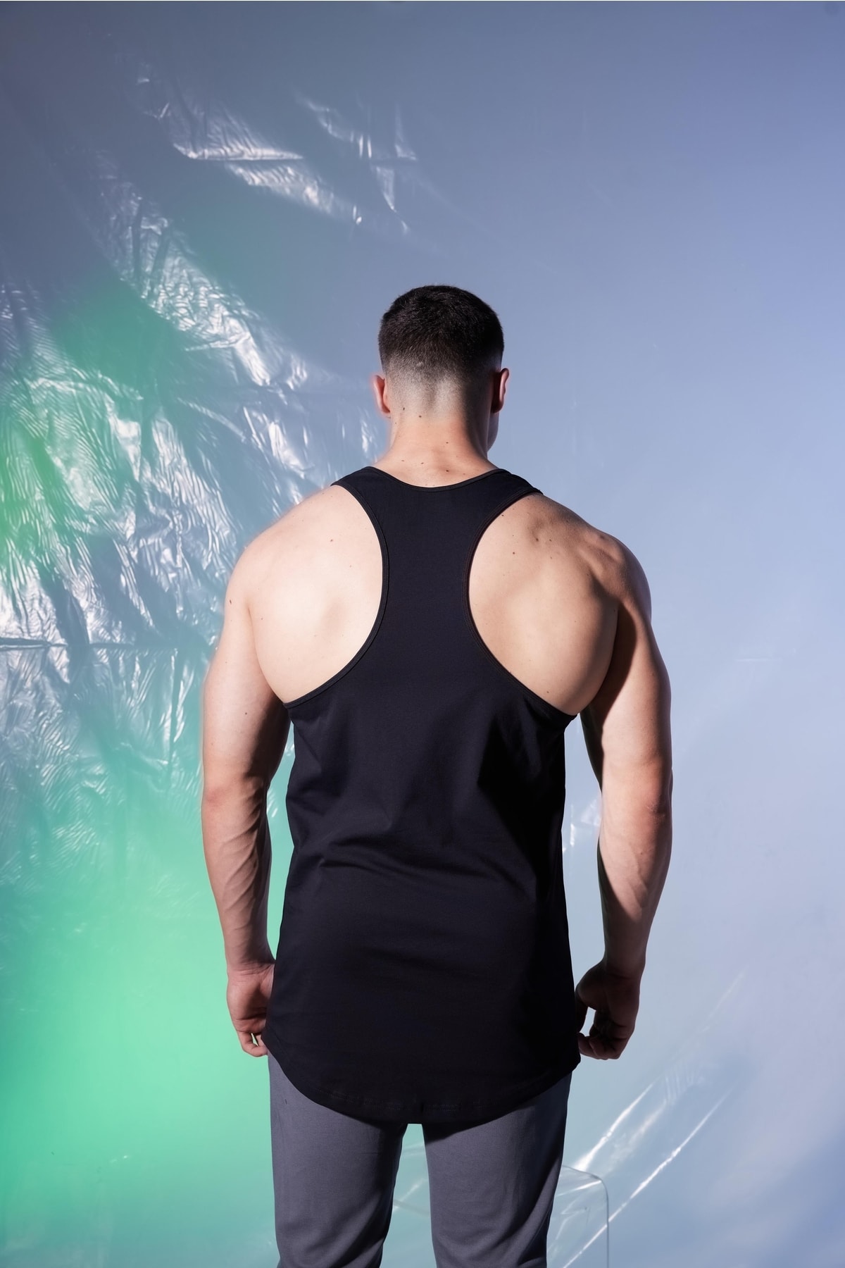 Woof Gym Monk Mode Baskı Klasik Atlet - Siyah Fiyatı, Yorumları - Trendyol