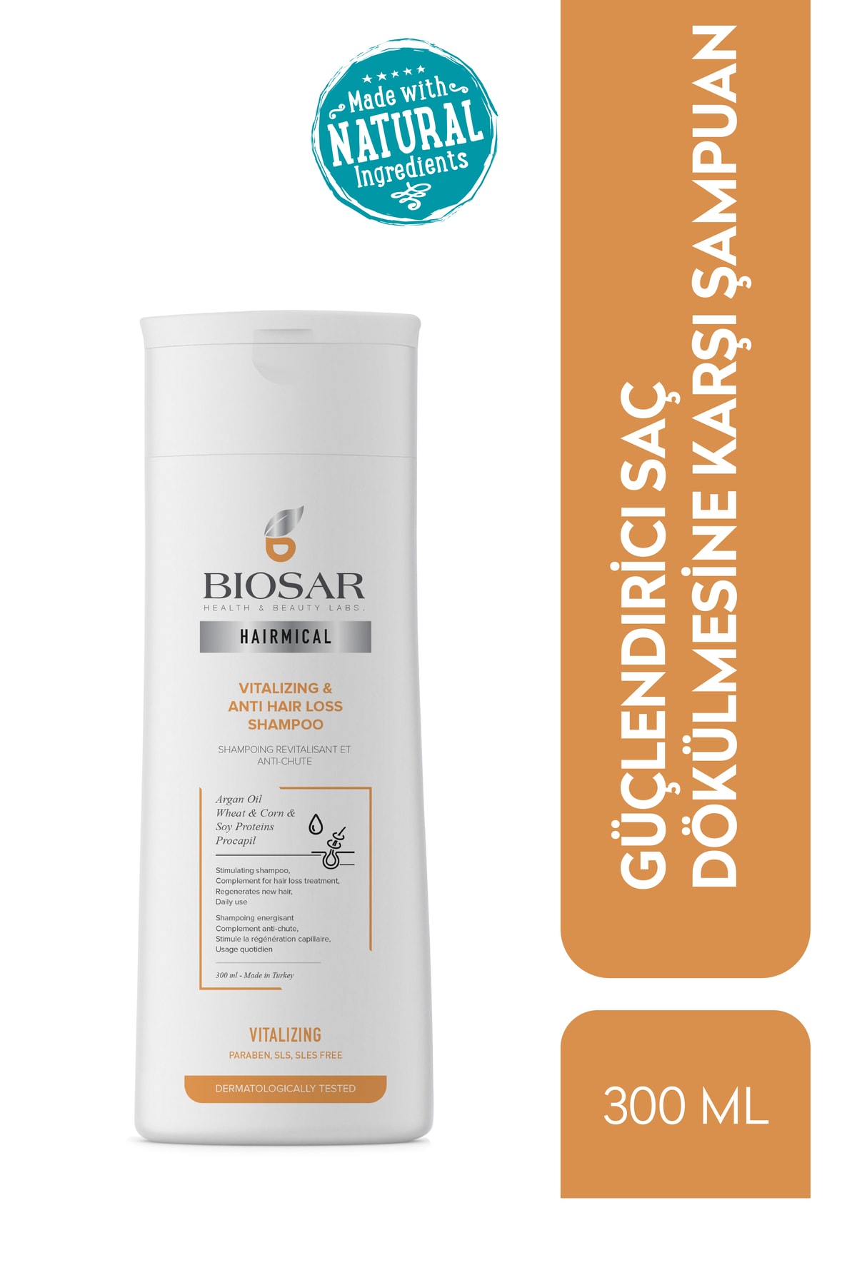 BİOSAR Hairmical Güçlendirici Saç Dökülmesine Karşı Şampuan 300 ml ...