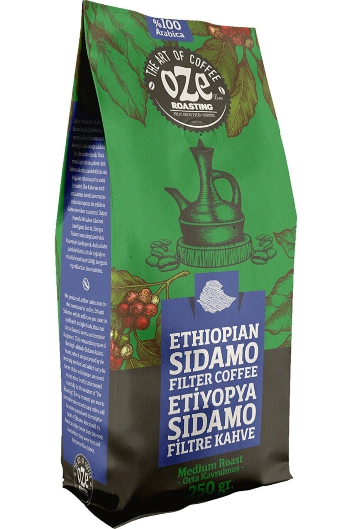 Oze Etiyopya Sidemo Filtre Kahve 250 Gr. - Fiyatı, Yorumları