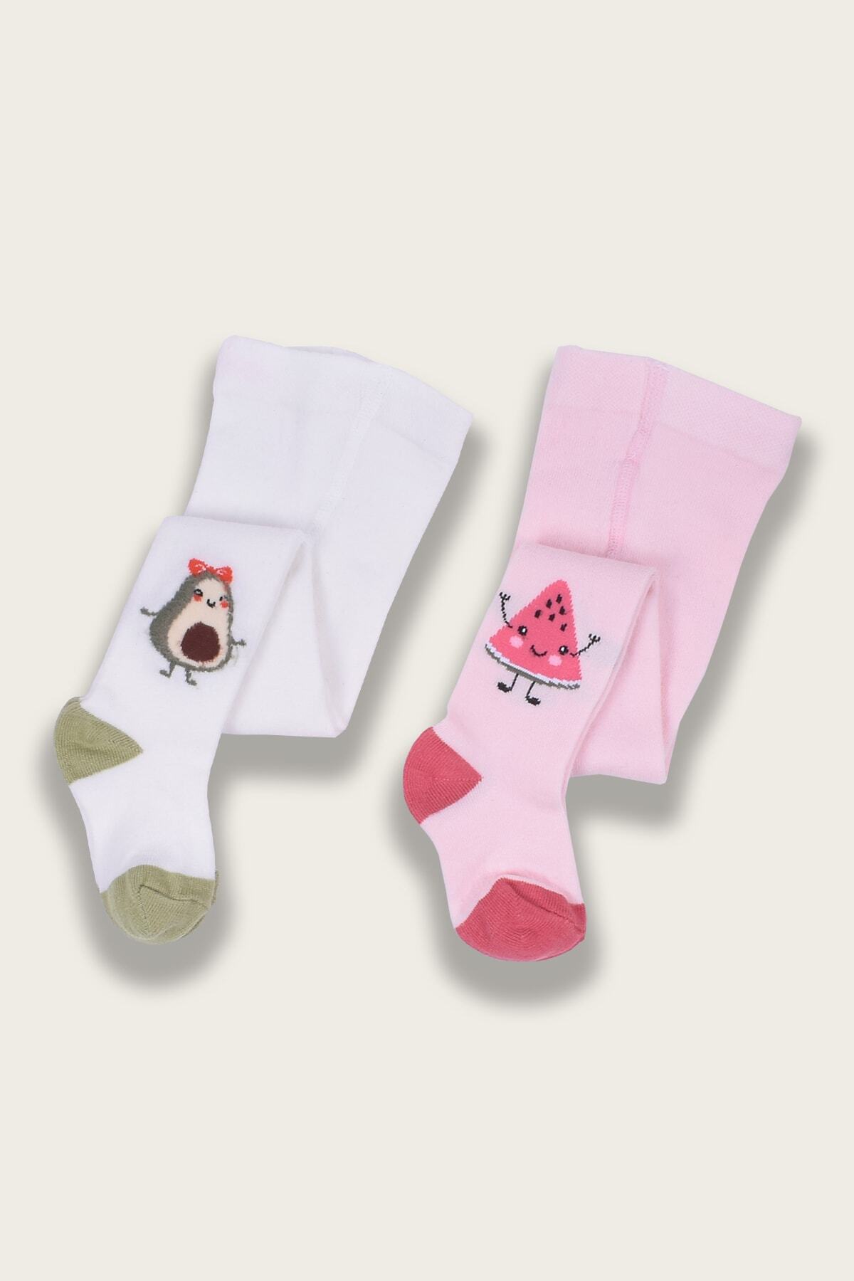 Belyy Socks 2'li Pamuklu Desenli Bebek Kilotlu Çorap Fiyatı, Yorumları ...