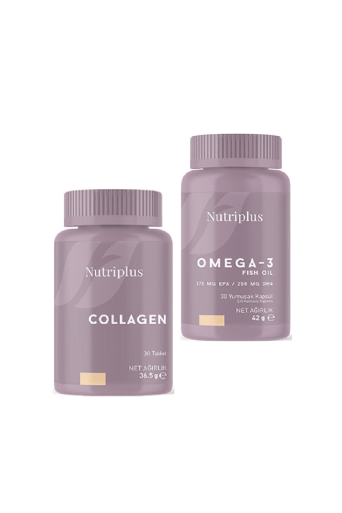 Farmasi Nutrıplus Omega-3 Balık Yağı 30 Yumuşak Kapsül Ve Kolajen ...