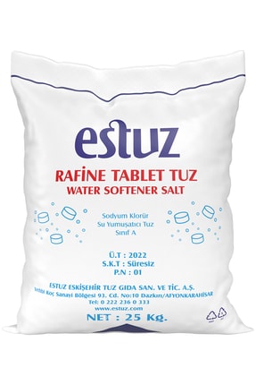 25 Kg Tablet Tuz 🧂 - Su Arıtma İçin En İyi Seçim!