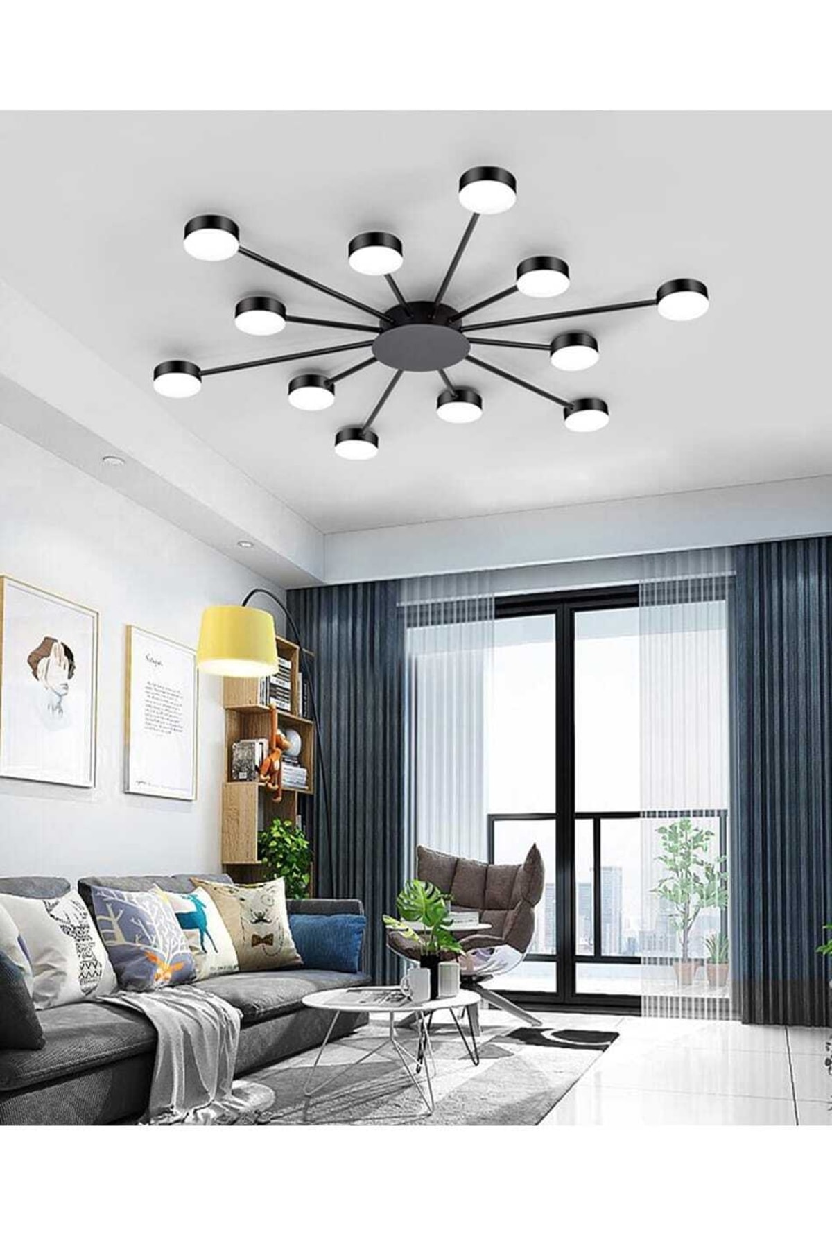 SimaAvize Modern Led Tavan Avize 12'li Fiyatı, Yorumları - Trendyol