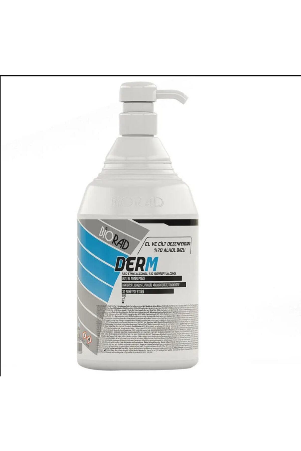BİORAD Derm %70 Alkol Bazlı El Ve Cilt Dezenfektanı 1000ml - Fiyatı ...