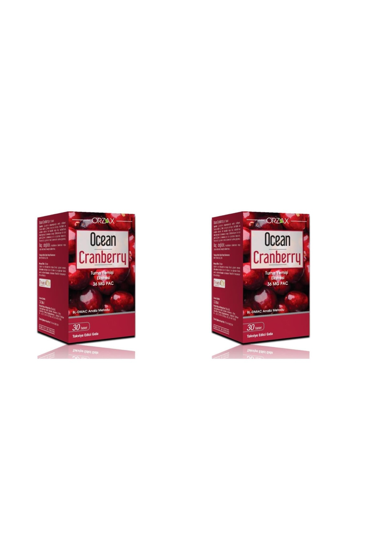 Ocean Ocean Cranberry 30 Kapsül 2'li Paket - Fiyatı, Yorumları