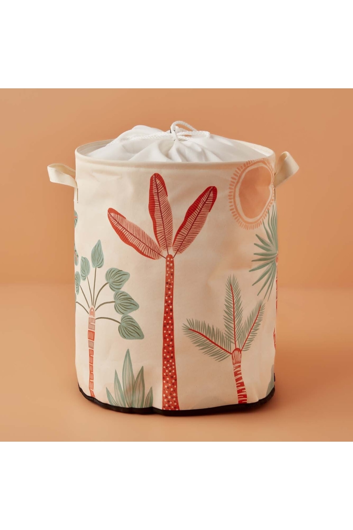 Bella Maison Abstract Safari Ağzı Büzgülü Çamaşır Sepeti Mix (36x40 Cm ...