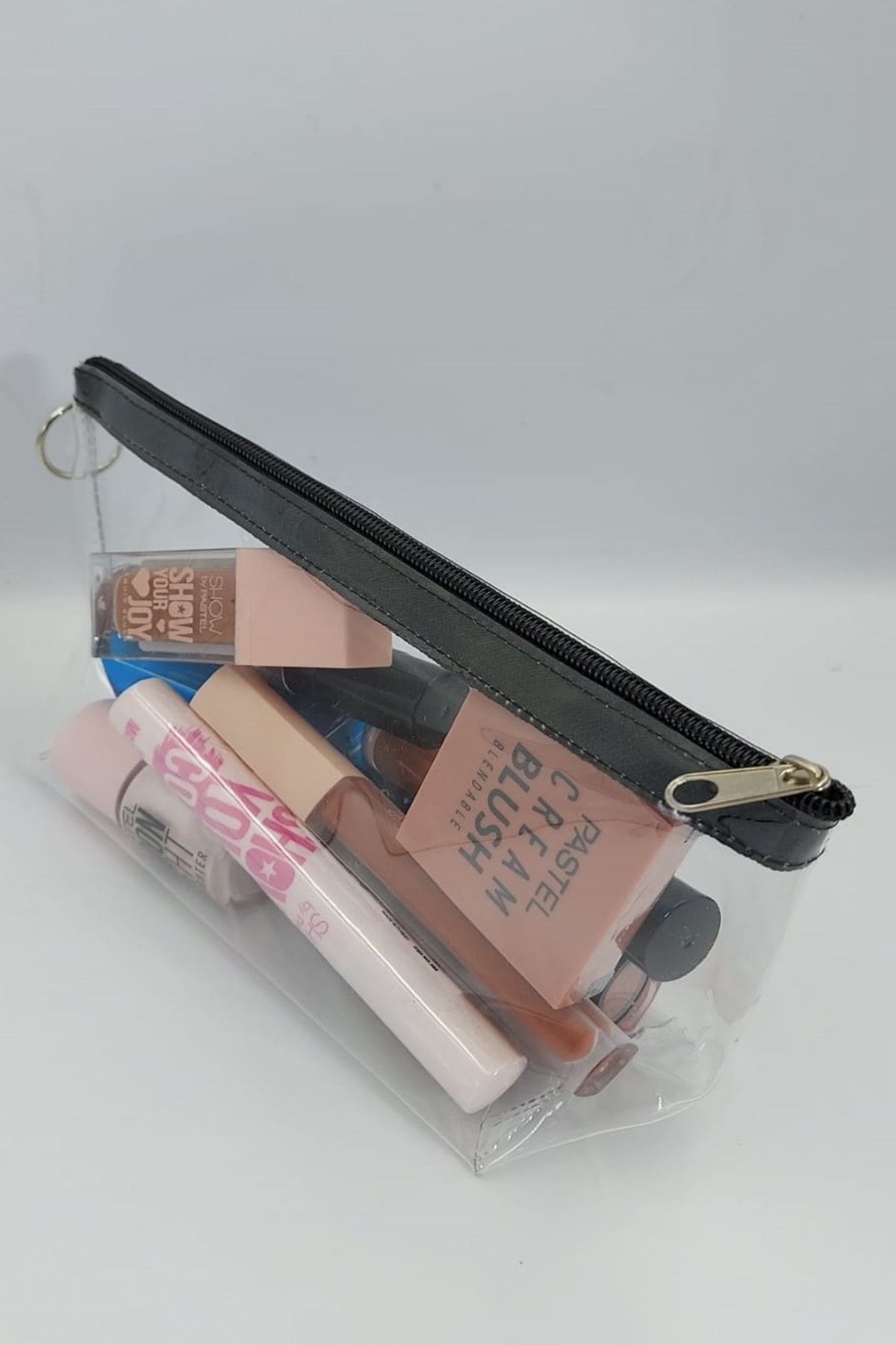 Togin Siyah, Şeffaf Üçgen Makyaj Çantası Fiyatı, Yorumları - Trendyol