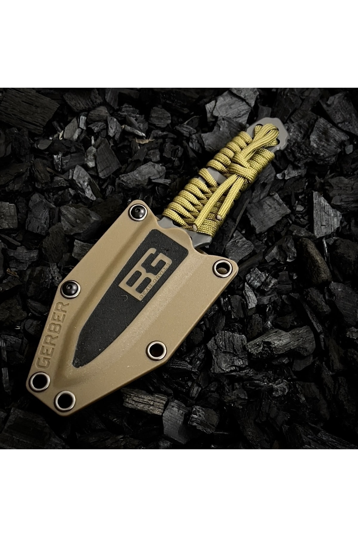 John Connely Paslanmaz Çelik Avcı Komando Paracord Ipli Mini Kama - 18 ...