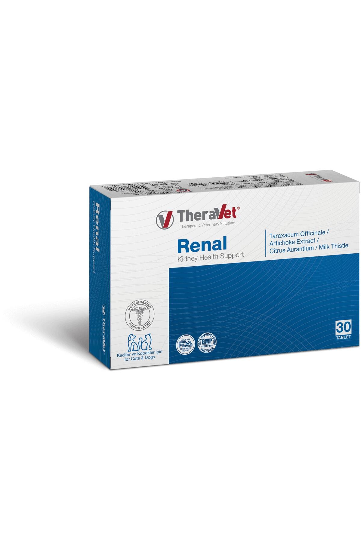 Theravet Renal Kediler Ve Köpekler Için 30 Tablet Fiyatı, Yorumları ...
