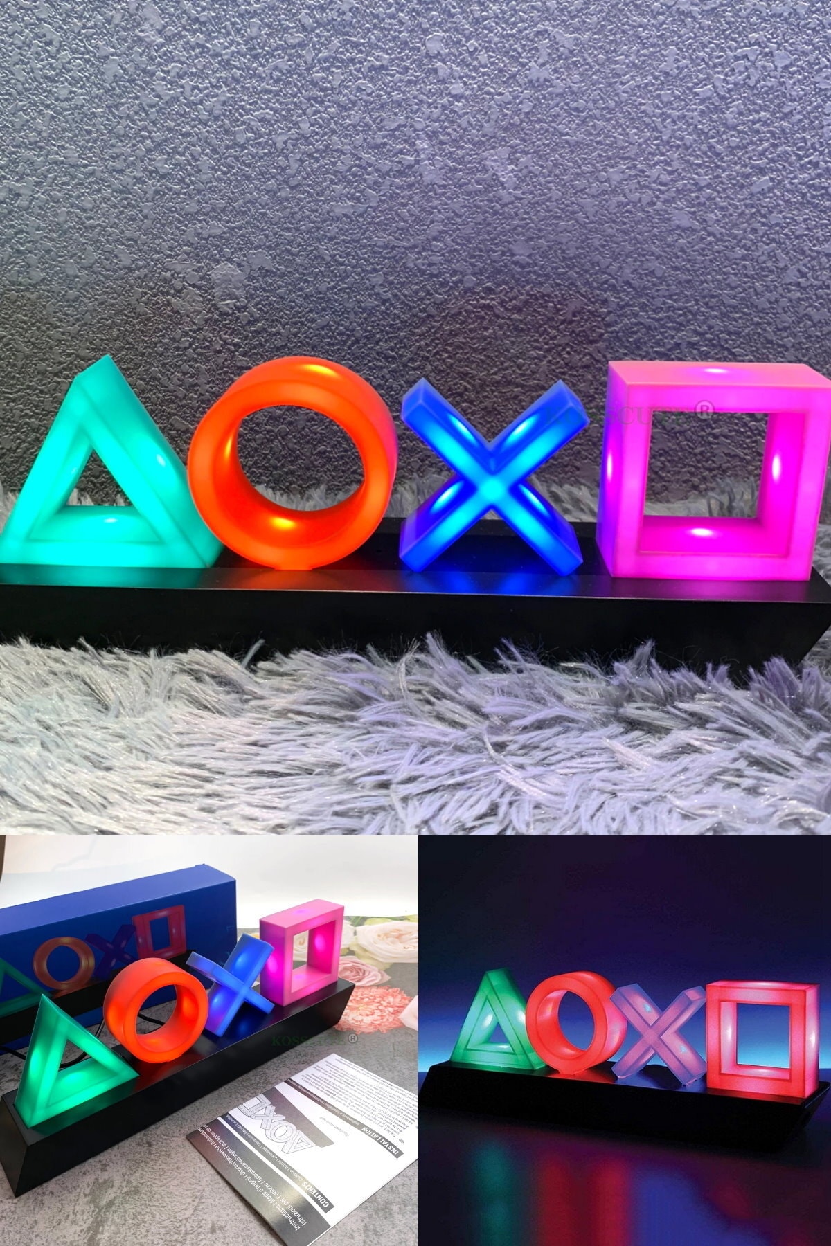 Midday Playstation Hayranlarının Bayılacağı Odaya Renk Katan Dekoratif ...