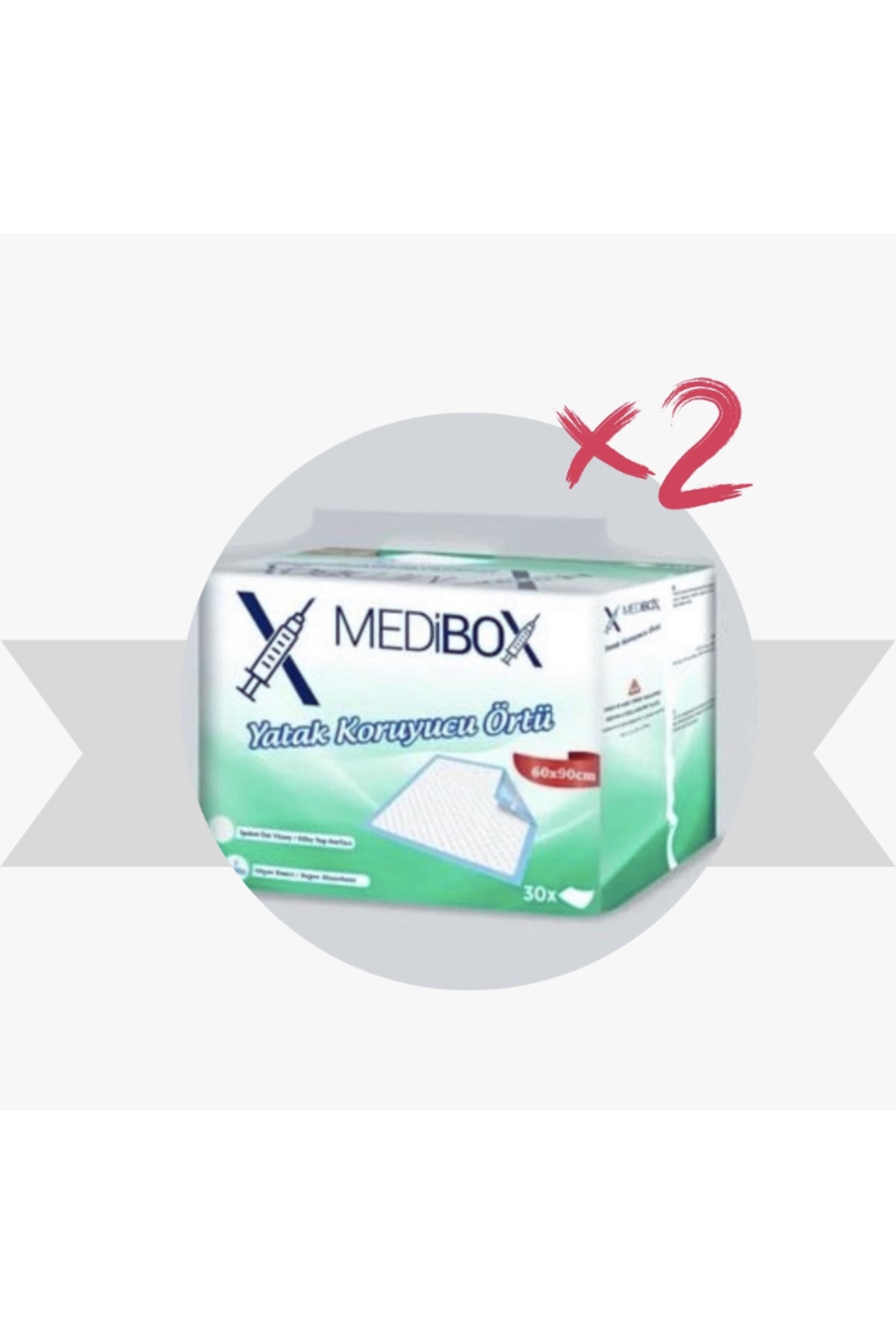 MEDİBOX Yatak Koruyucu Örtü 60x90 30 Lu 2 Paket - Fiyatı, Yorumları