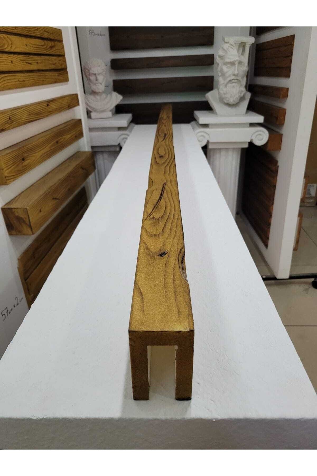 ANKARA KARTONPİYER Ahşap Görünümlü Strafor 8,5x5,5 Cm Açık Meşe Renkli ...