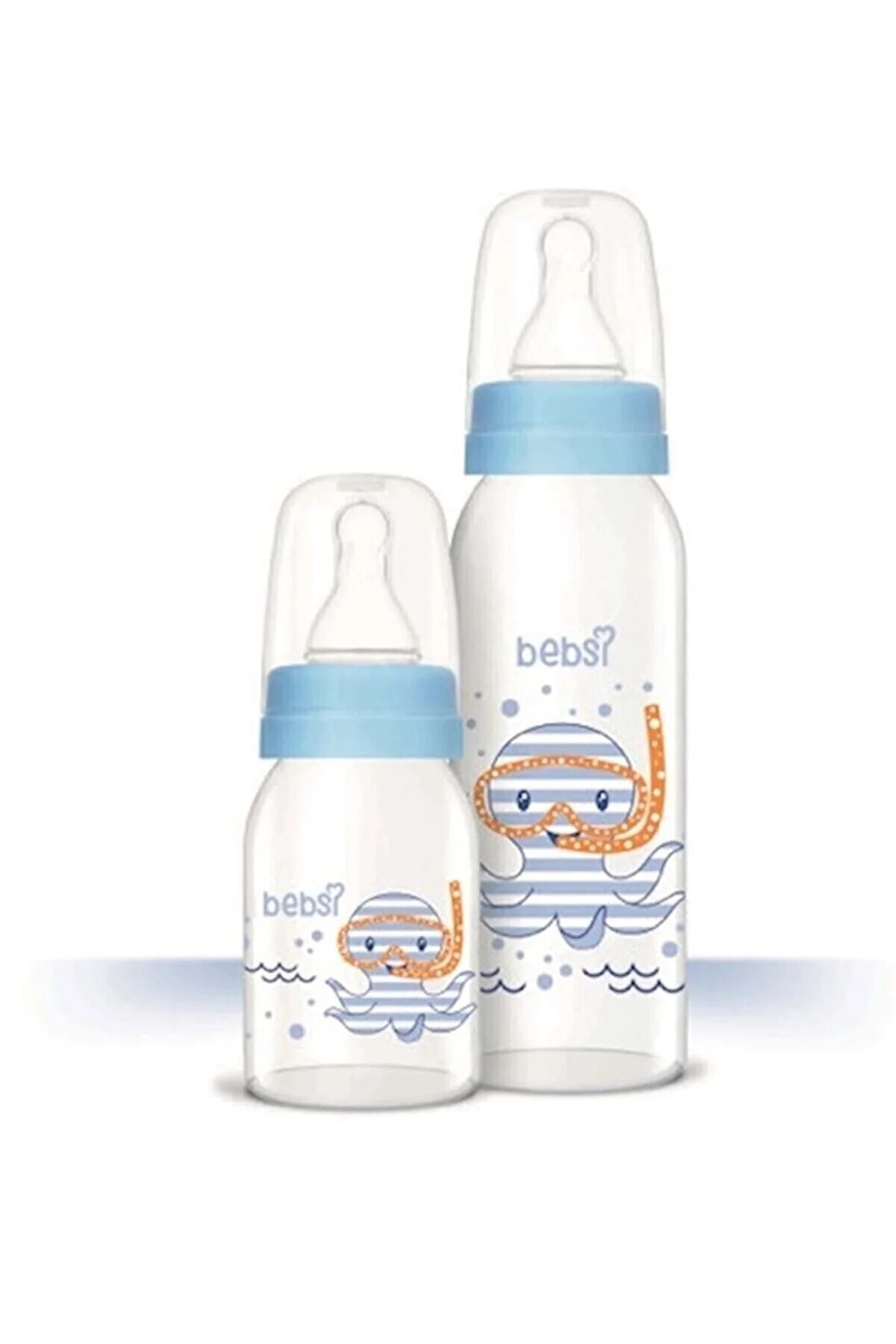 Bebsi Wee Baby Mavi'2 Li Cam Biberon Set - Fiyatı, Yorumları