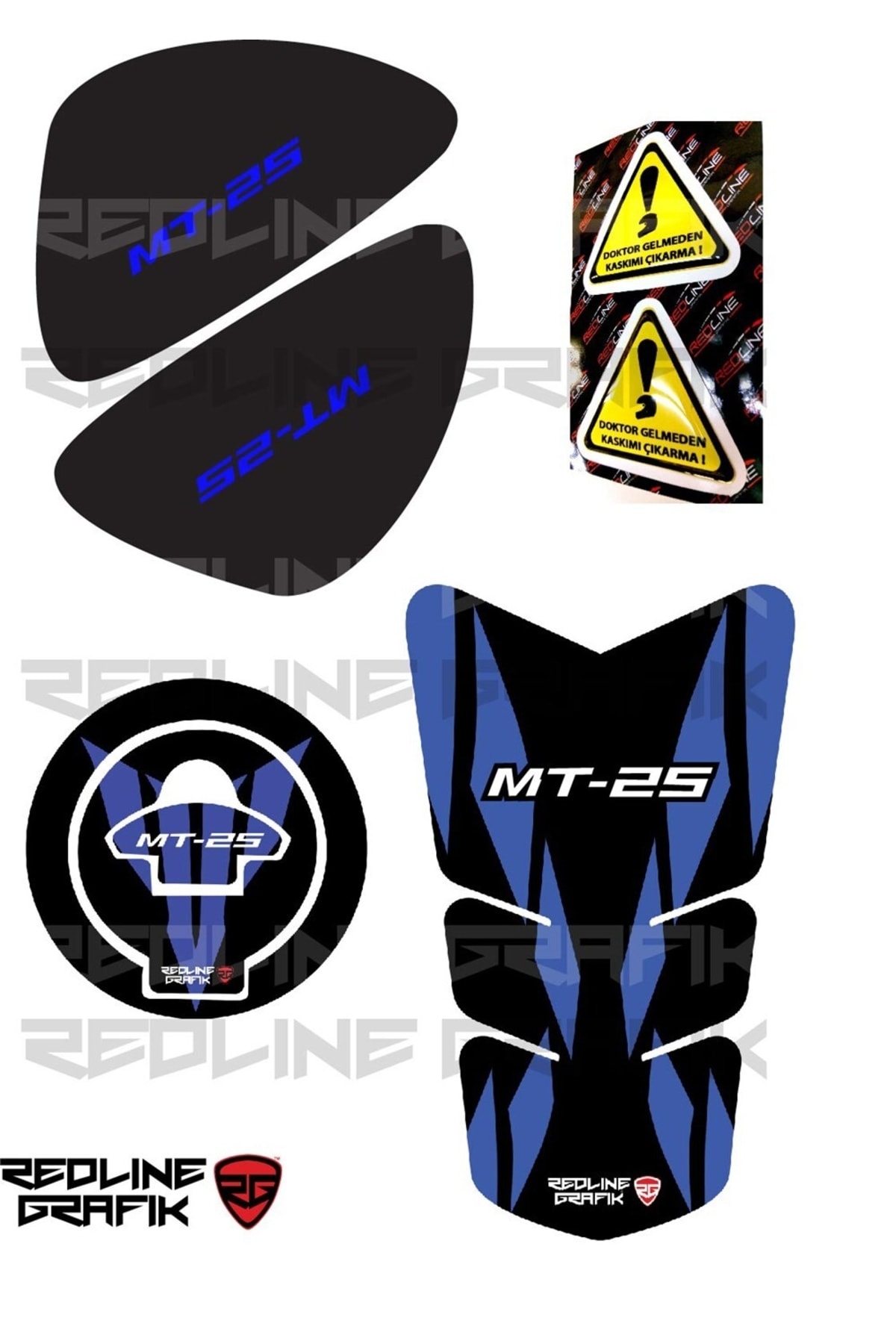 Redline Grafik Yamaha Mt 25 Tank Pad Seti Mavi Fiyatı, Yorumları - Trendyol