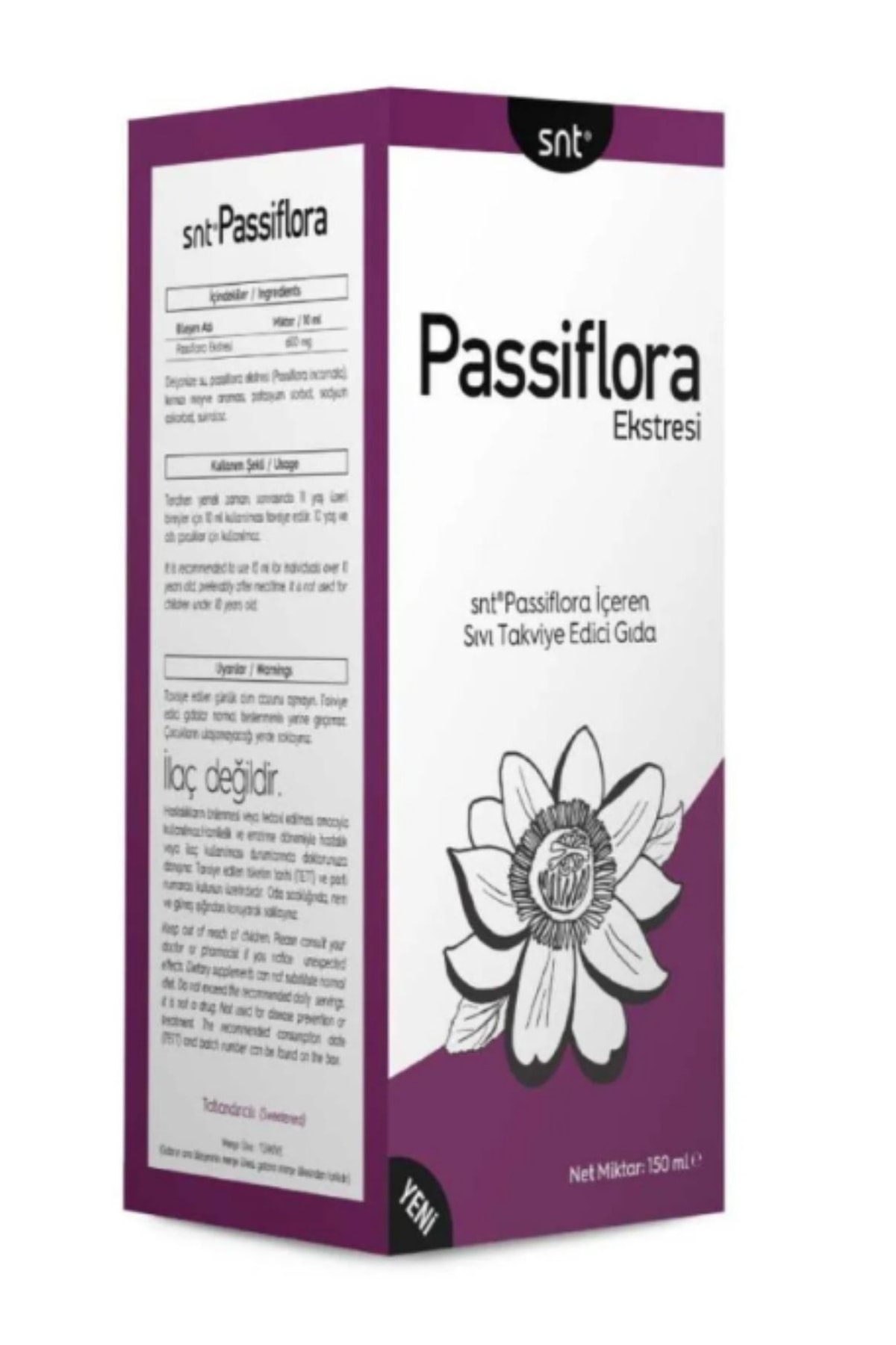 SNT Passiflora Şurup 180 ml Fiyatı ve Yorumları - Trendyol