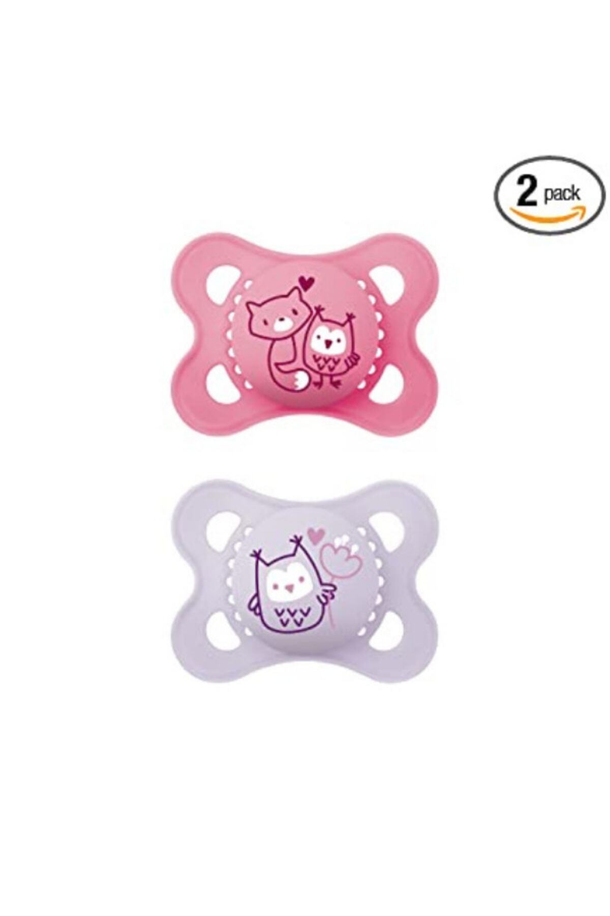 MAM Original Pure Emzik, Diş Dostu Silikon Emzik, 0-6 Ay, Kedi/baykuş ...