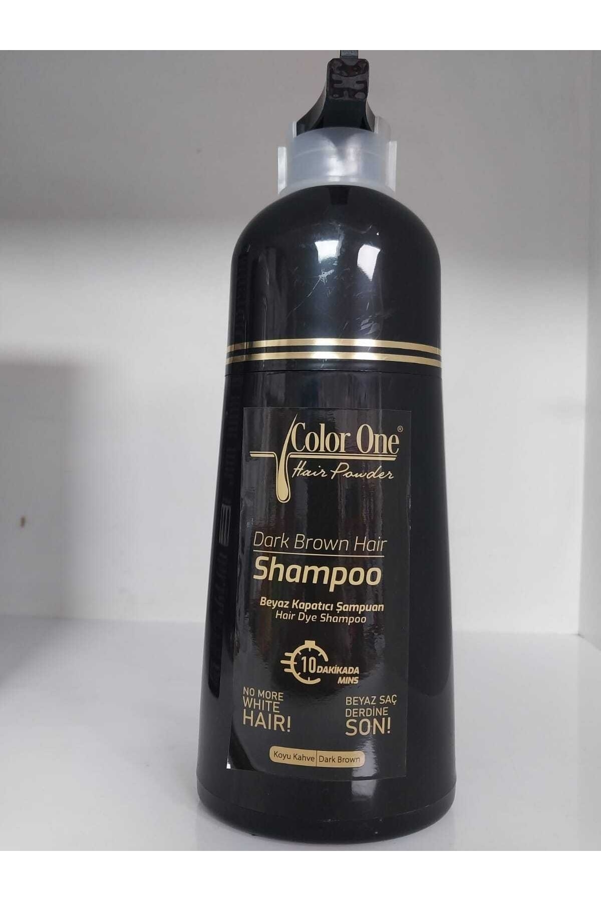 Color One Hair Beyaz Saçlara Özel Koyu Kahve Şampuan Boya 300ml Fiyatı ...