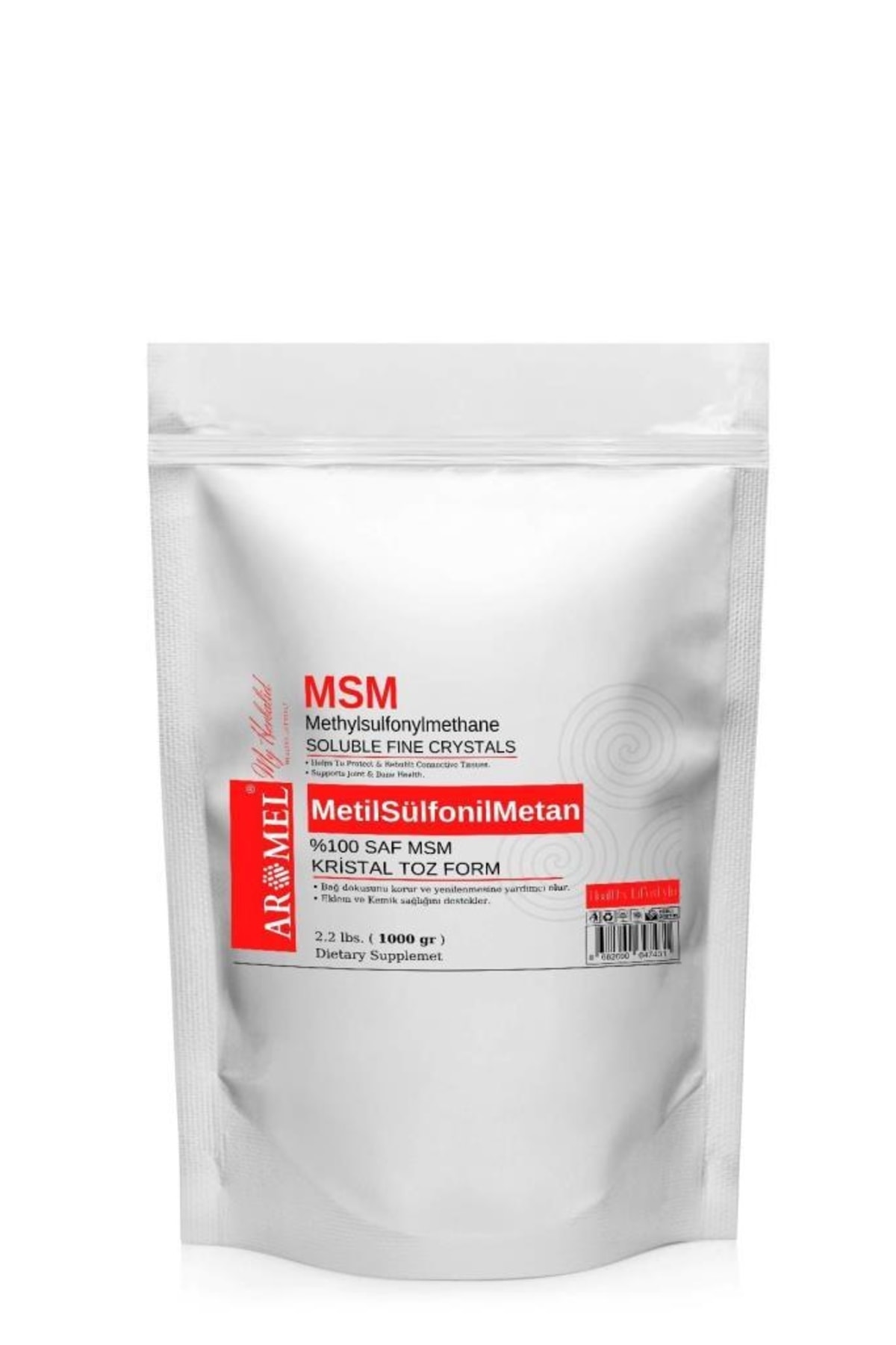 Aromel Msm Metil Sülfonil Metan | 1 Kg | Methyl Sulfonyl Methane ...