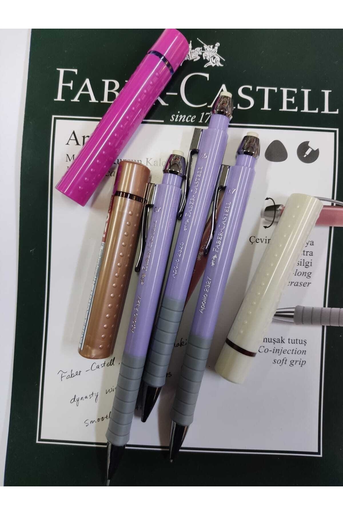 Faber Castell Faber-castell Apollo 2327 0,5 Uçlu Kalem-120 Li Uç ...