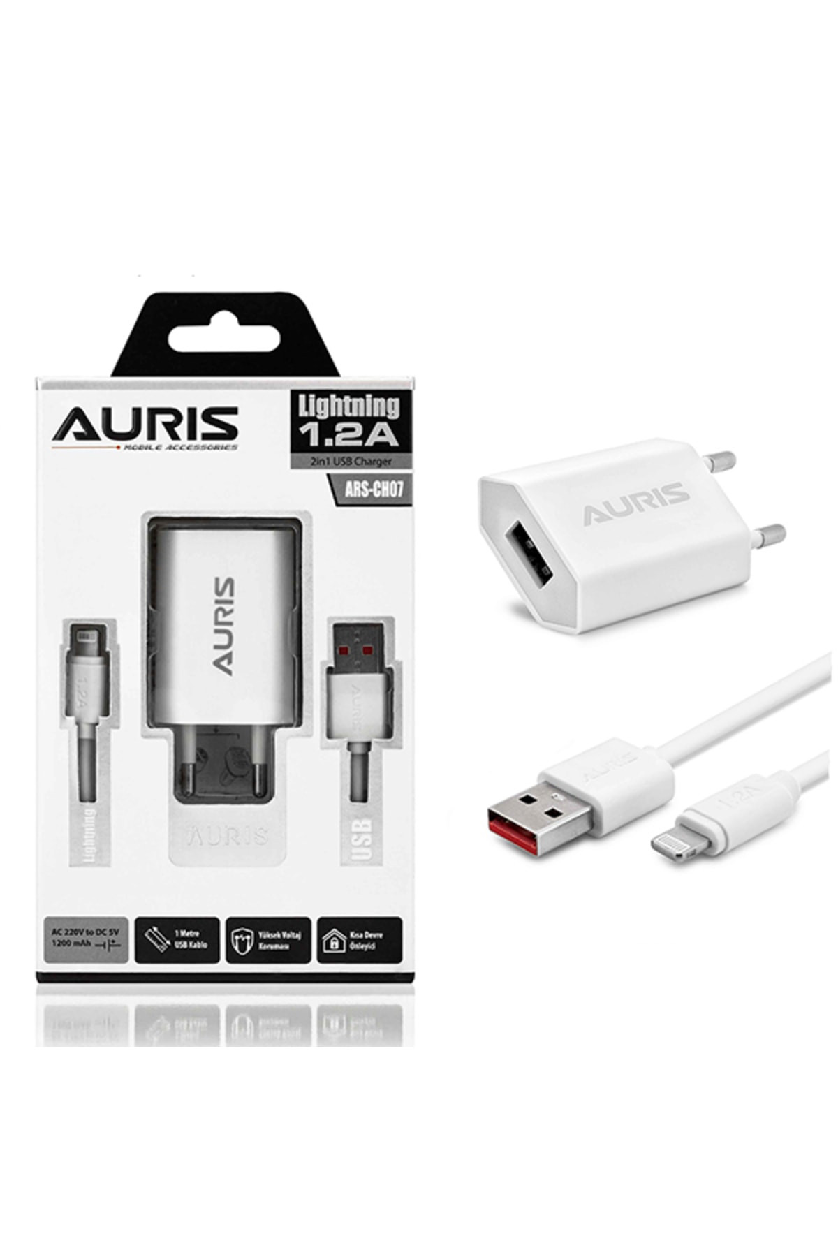 Genel Markalar Ars-ch07 Lightning Set 1.2a Şarj Cihazı Fiyatı, Yorumları - Trendyol