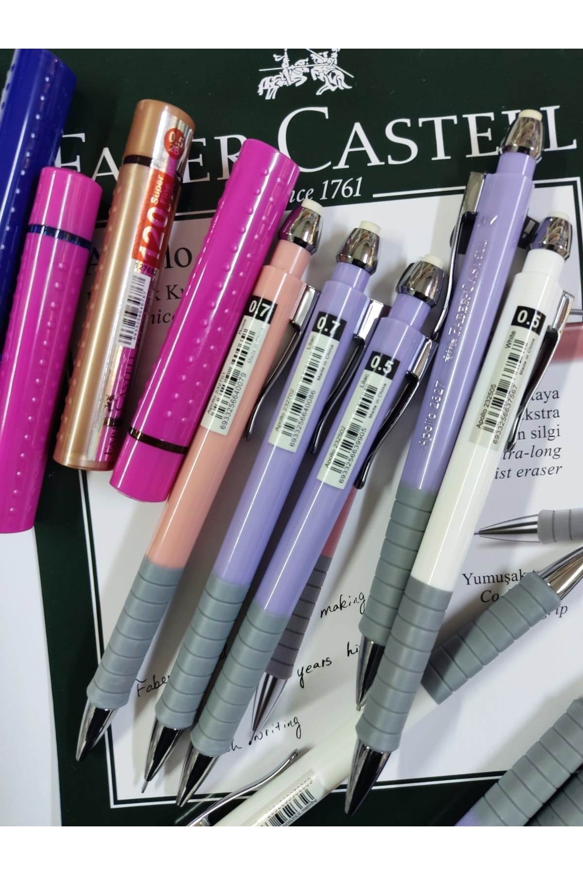 Faber Castell Faber-castell Apollo 2327 0,5 Uçlu Kalem-120 Li Uç ...