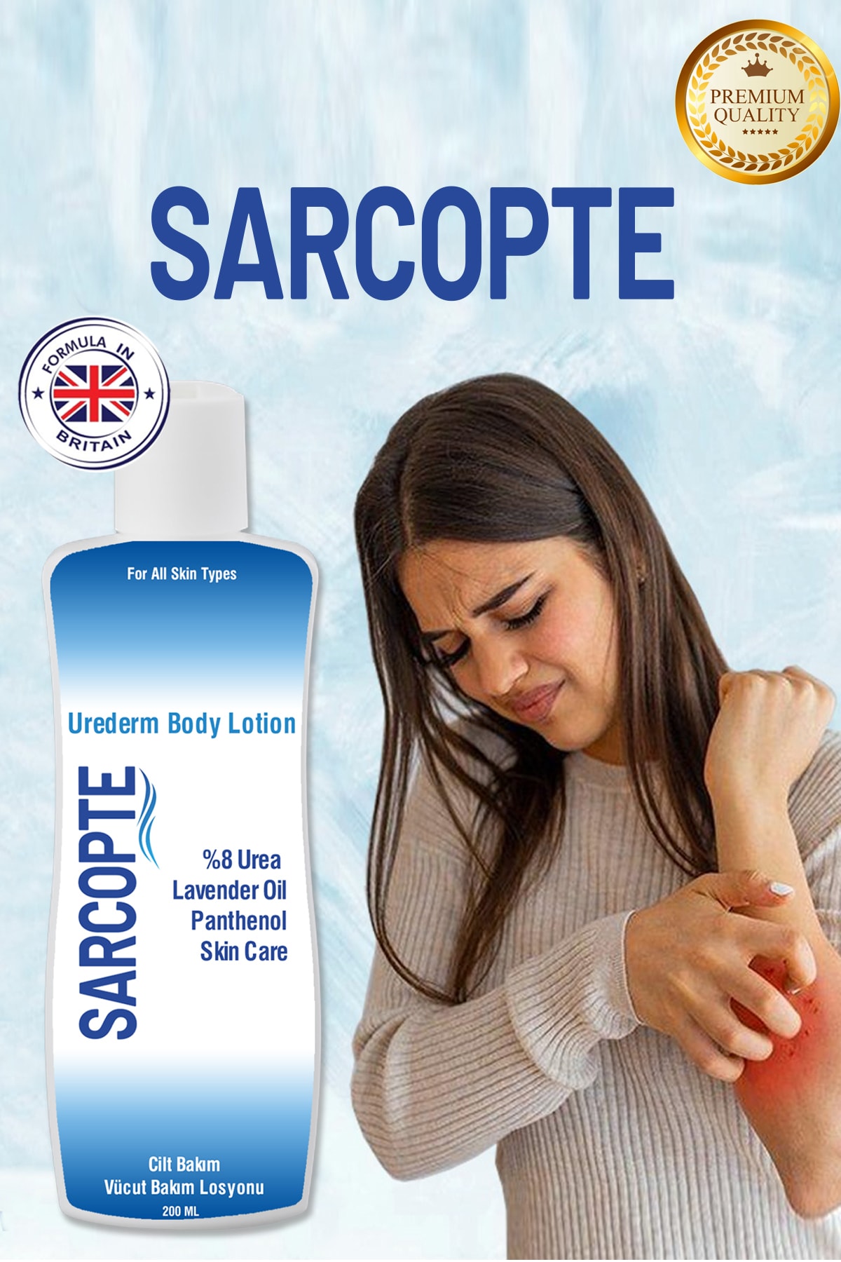 Sarcopte Urederm Onarıcı Ve Yatıştırıcı Bakım Kremi (YOĞUN NEMLENDİRİCİ ...