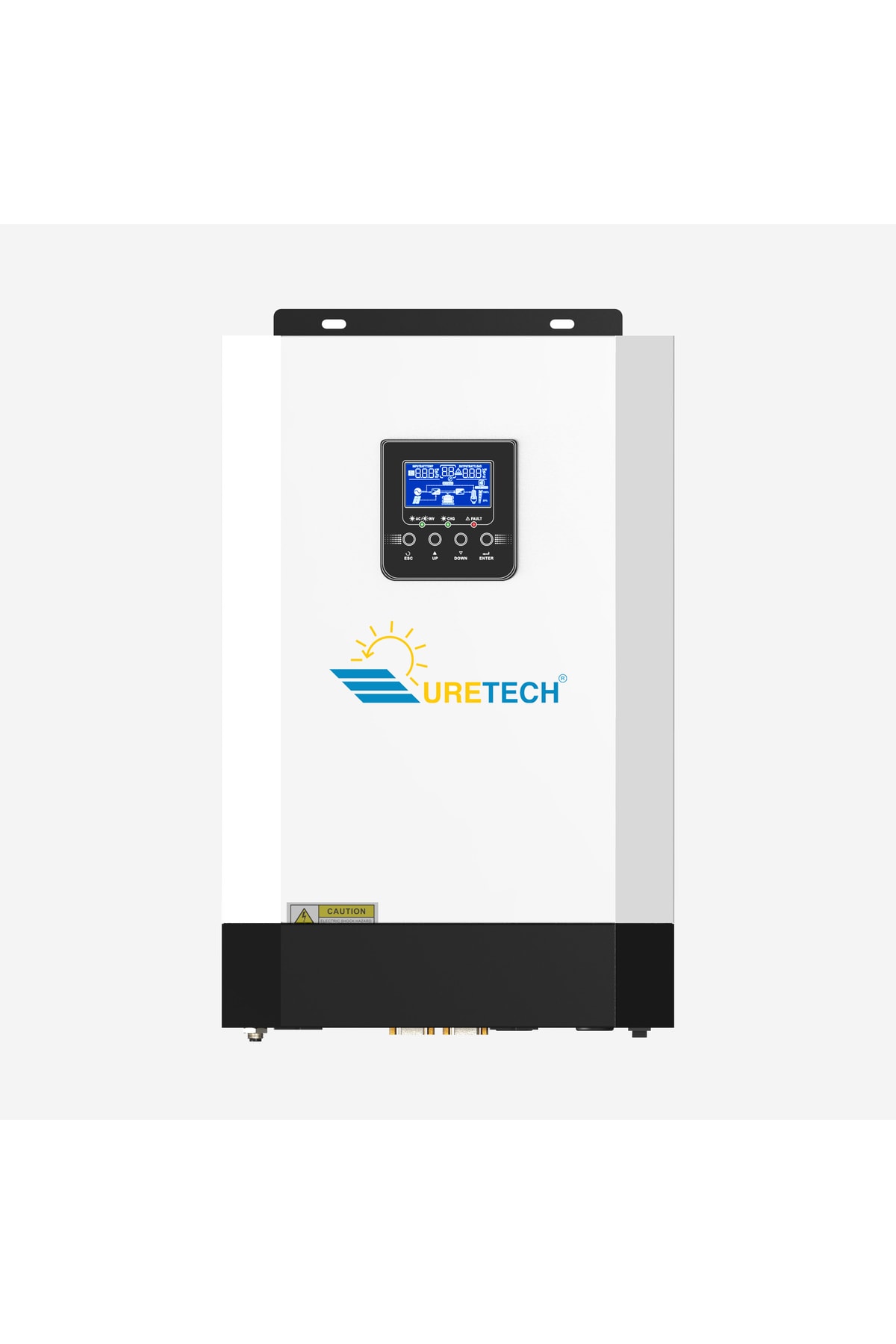 URETECH 5500va 5500 W Watt Tam Sinüs 110ah Mppt Akıllı Inverter 48v ...