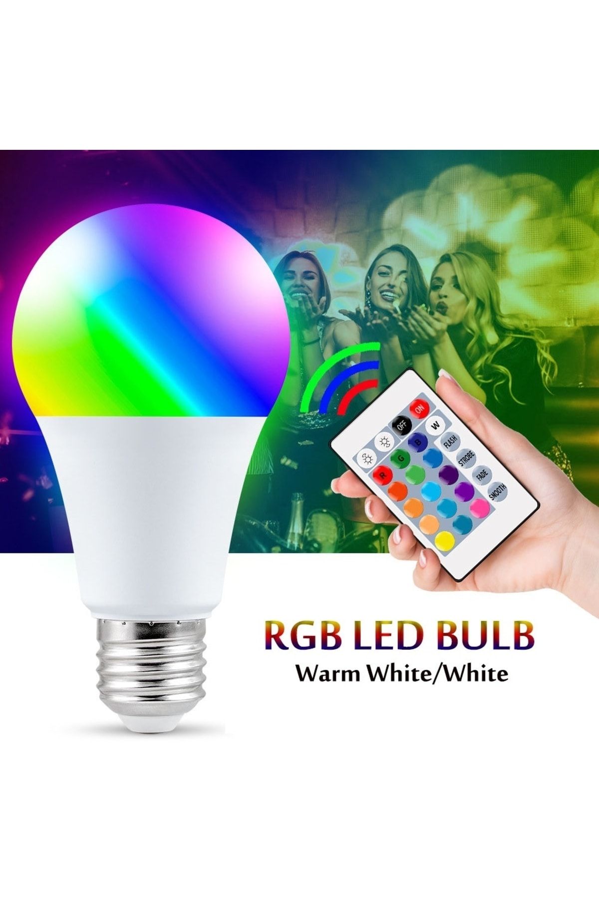 Derwell Yeni 2023 Rgb Led Ampul Çok Renkli Led Home Uzaktan Kumandalı ... Derwell Yeni 2023 Rgb Led Ampul Çok Renkli Led Home Uzaktan Kumandalı ...